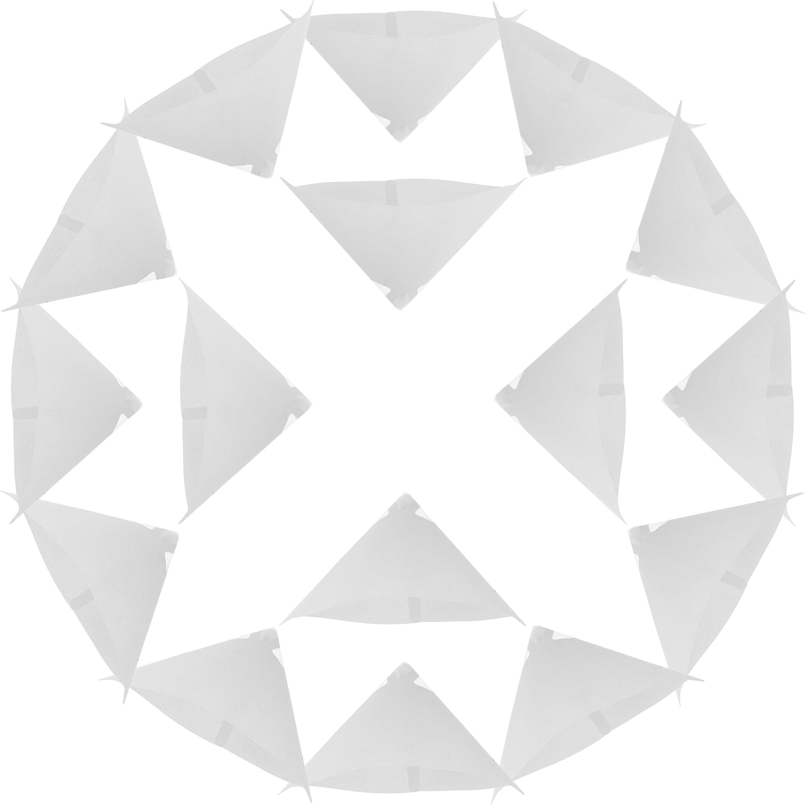 Hemoton 50PCS Paint Cone Filter Paint Strainers Paint Filter with Fine ...