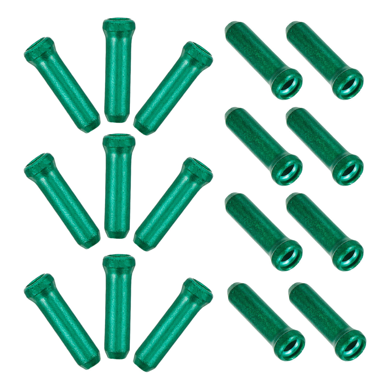 Hemoton 50Pcs Bike Brake Gears Brake Cable End Caps Bike Tails Caps Bike Accessories Bike Wire ...