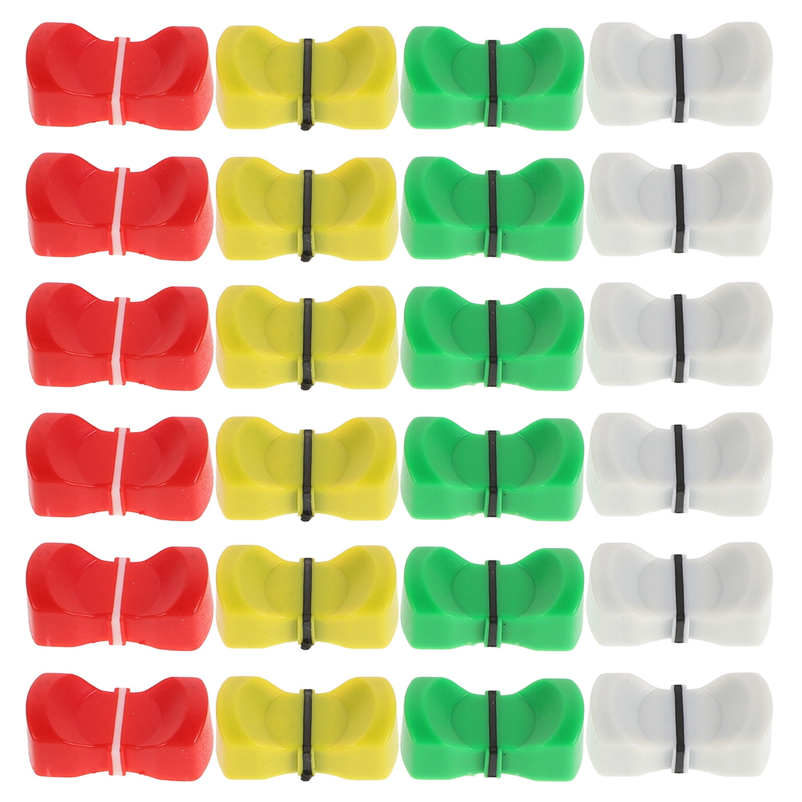 Hemoton 50Pcs Fader Knobs Replacement Fader Cap Slider Caps Controller ...