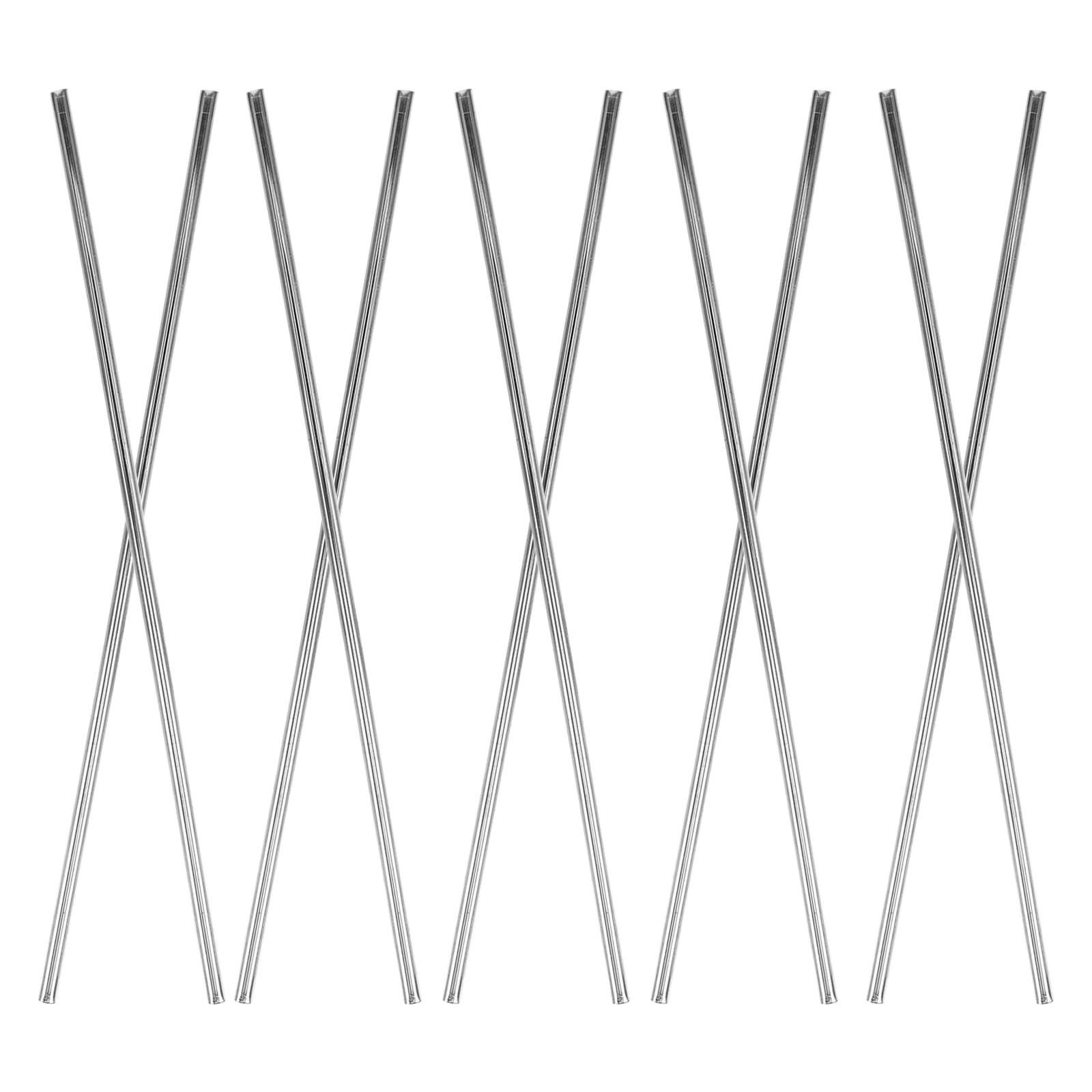 Hemoton 50Pcs Multi-use Steel Rod Pins for Blocking Board Blocking Pins ...