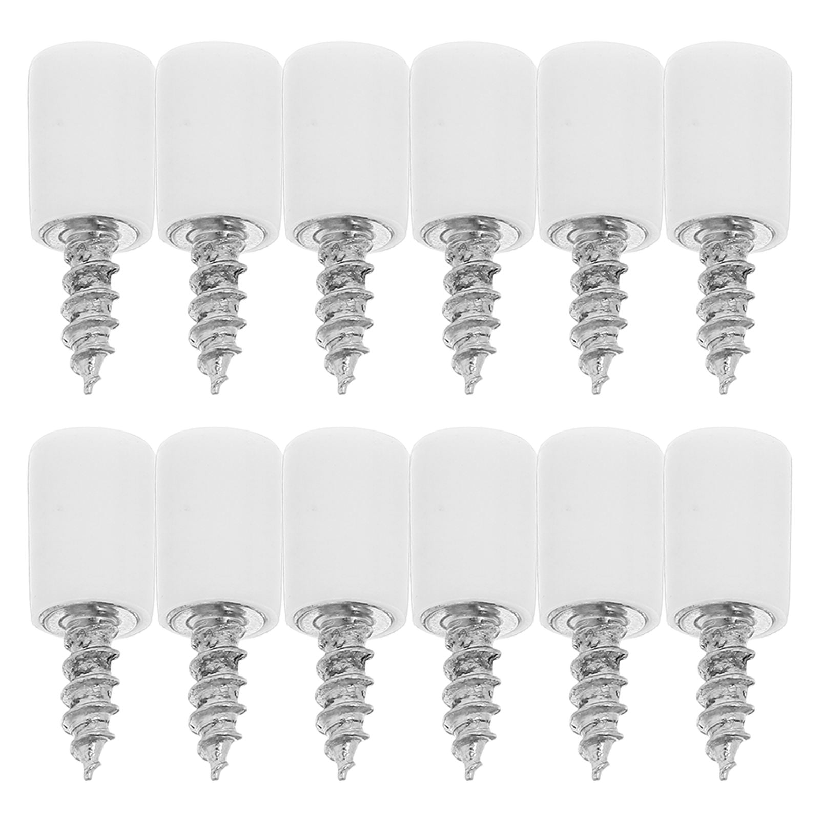 50pcs Metal Shelf Support Pegs with Sleeves Self Tapping Screw Holder ...