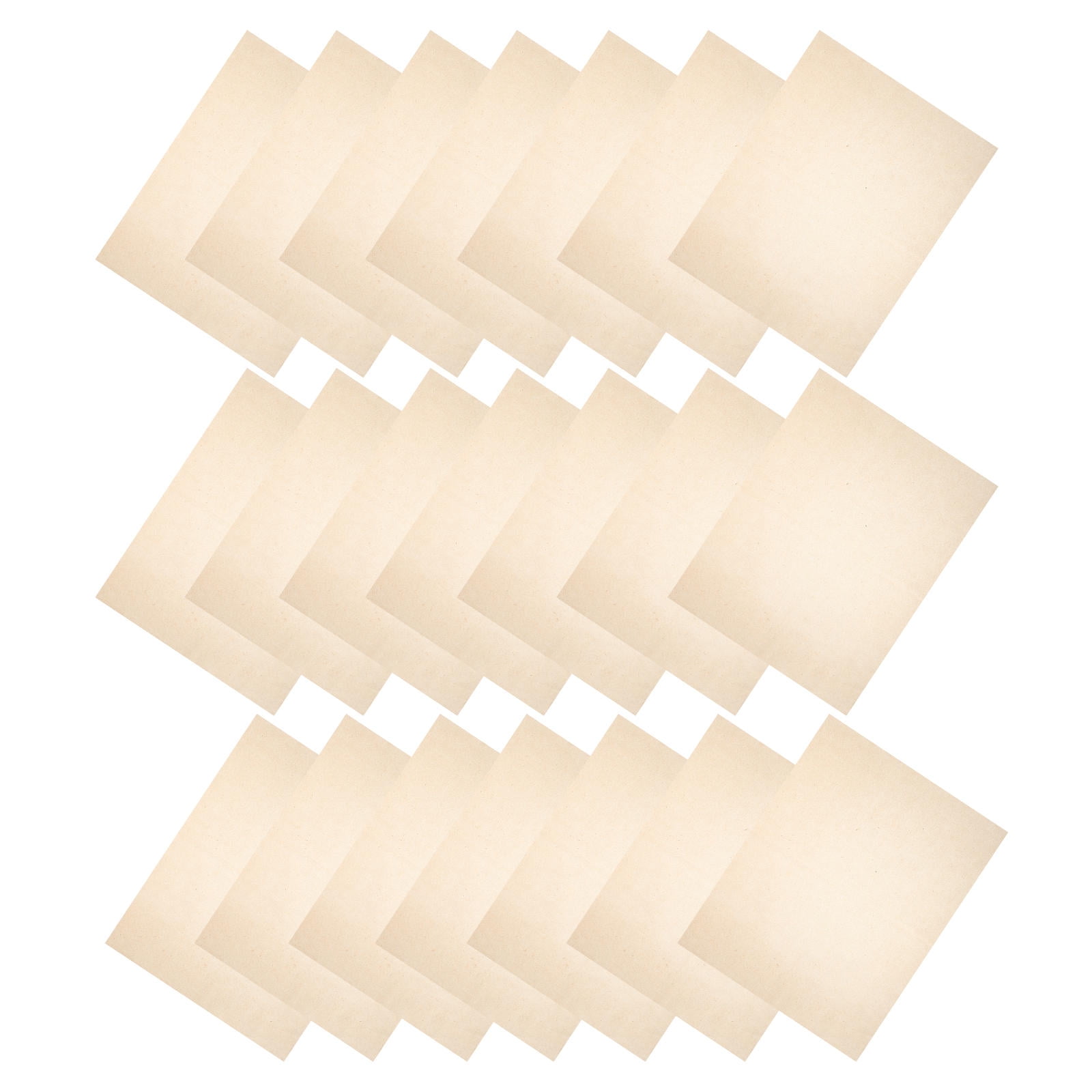 Hemoton 50pcs Chinese Japanese Brush Calligraphy Rice Paper Painting ...