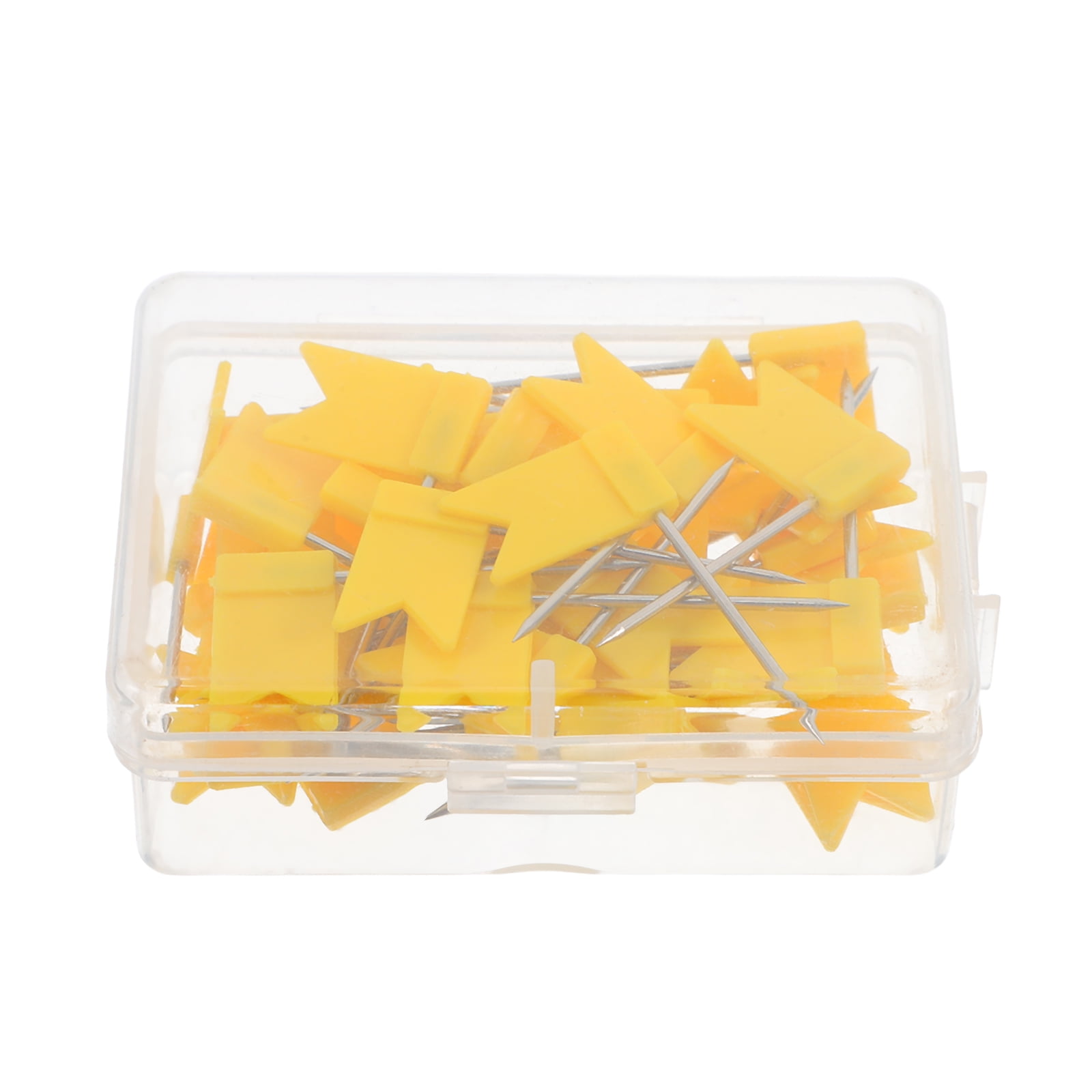 Hemoton 50pcs Country Flag Push Pins Colored Map Tacks Bulletin Board ...