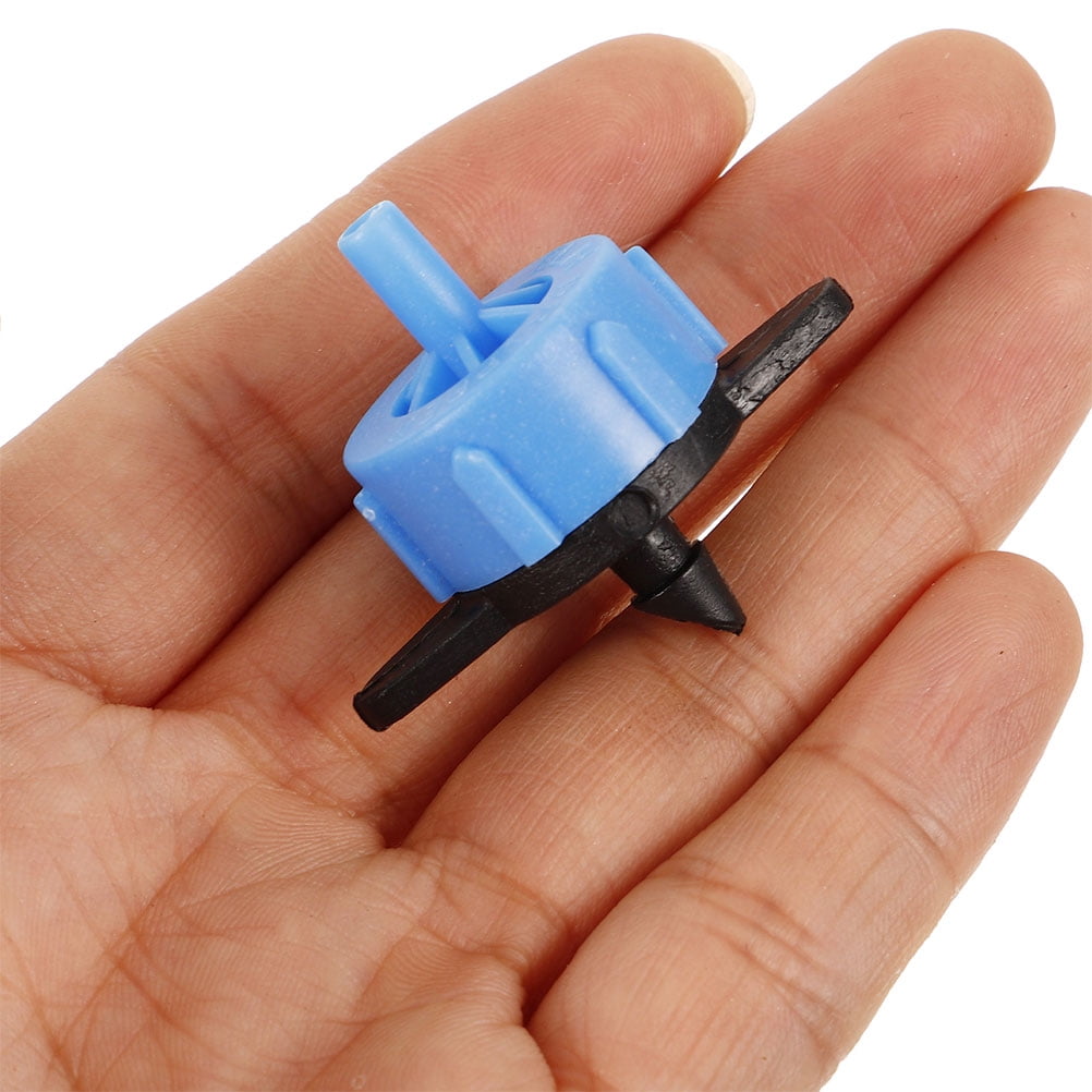 Hemoton 50pcs Drip Irrigation Emitters Pressure Compensating Absinthe ...