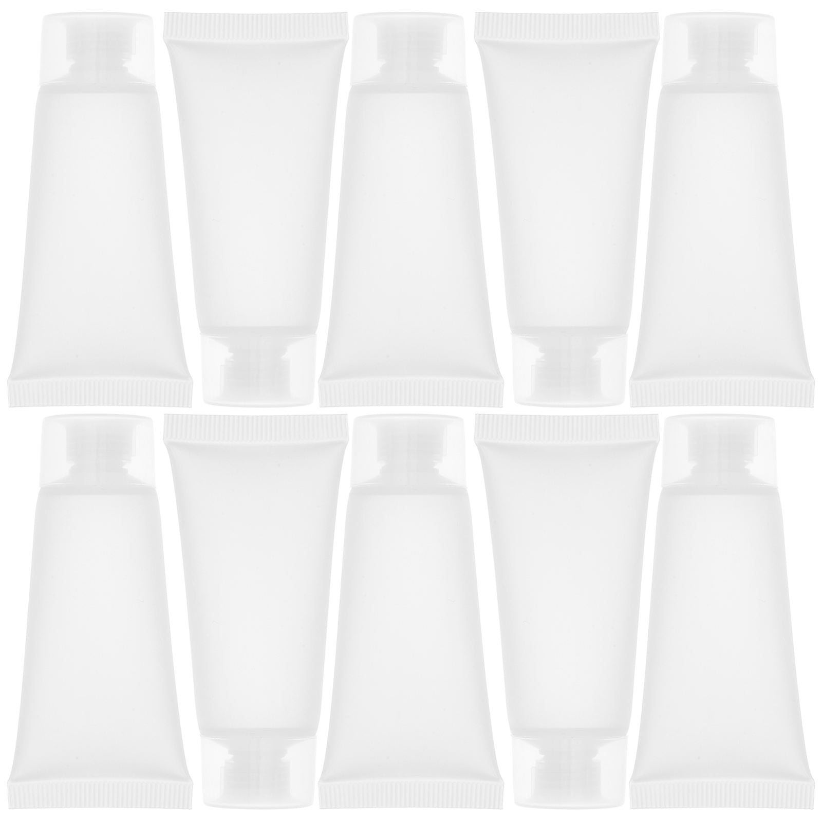 Hemoton 50pcs Empty Travel Tubes for Lotion Toothpaste Cream Portable ...