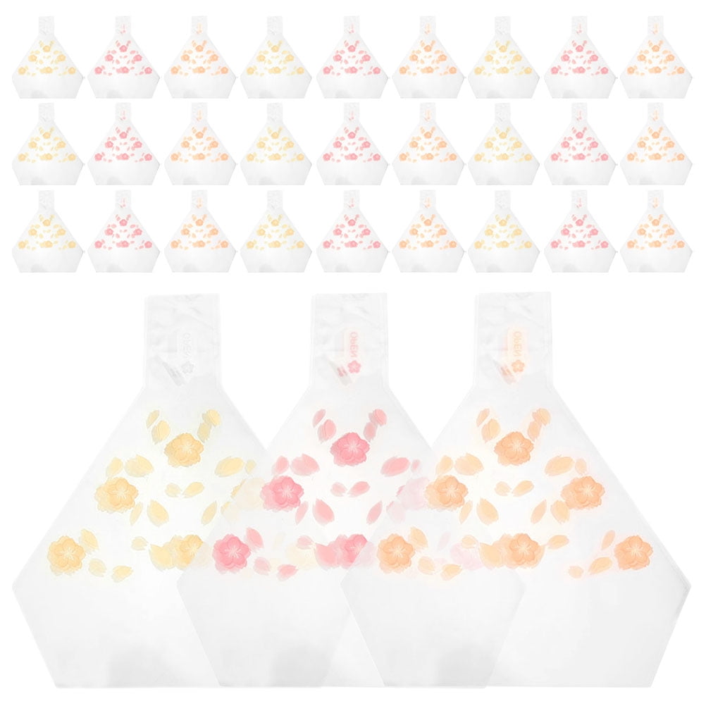 Hemoton 50pcs Food Grade Onigiri Wrappers Triangle Sushi Wrappers ...