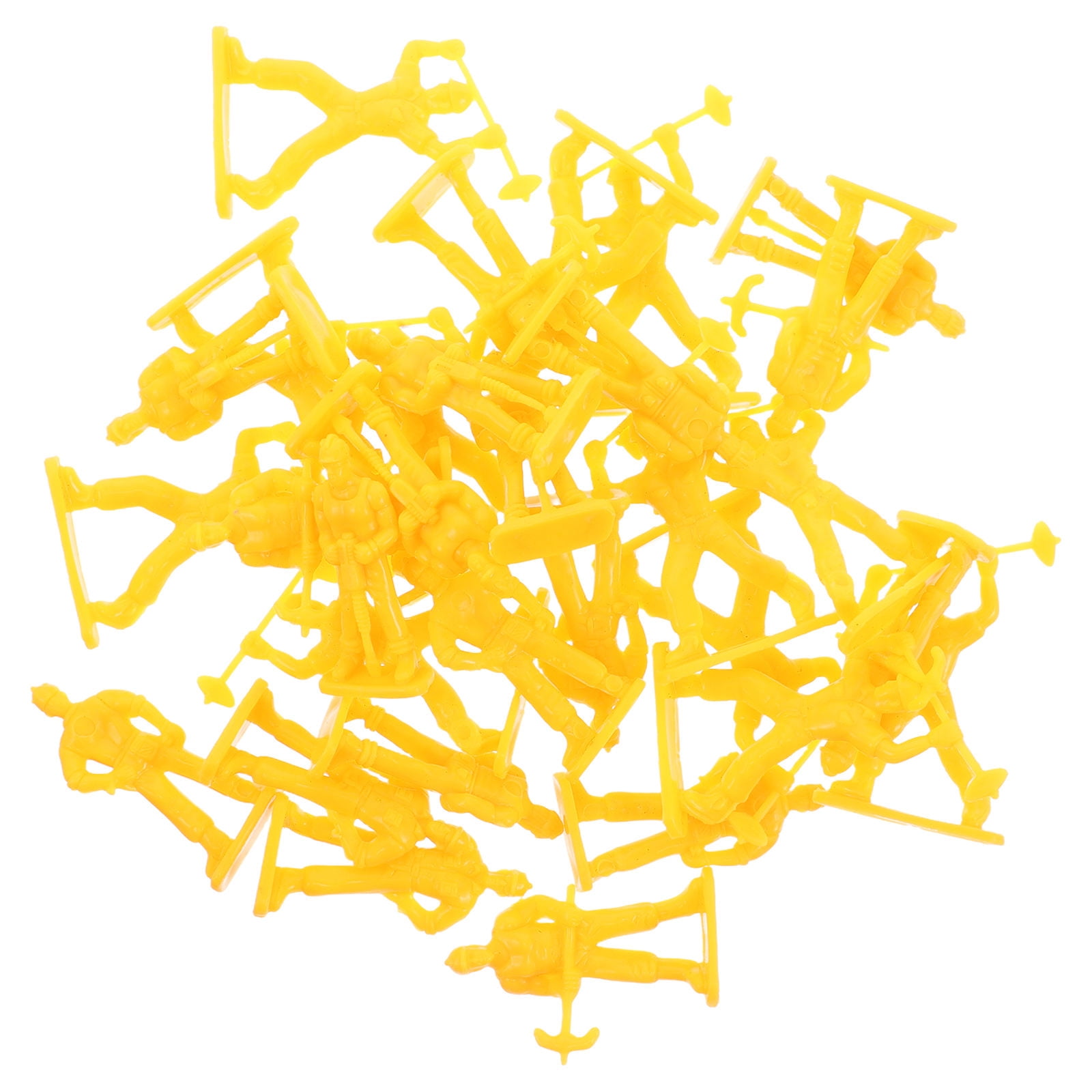 Hemoton 50pcs Miniature Worker Models Kids Construction Worker Figurine ...