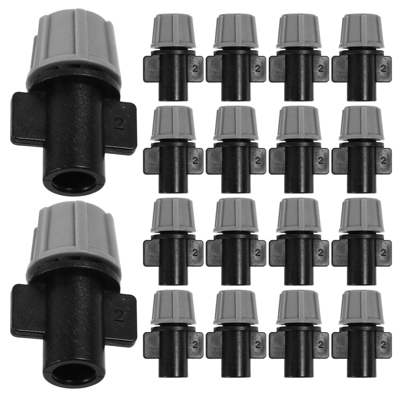 Hemoton 50pcs Mist Nozzles For Water Conservation Sprinkler Head Drip ...