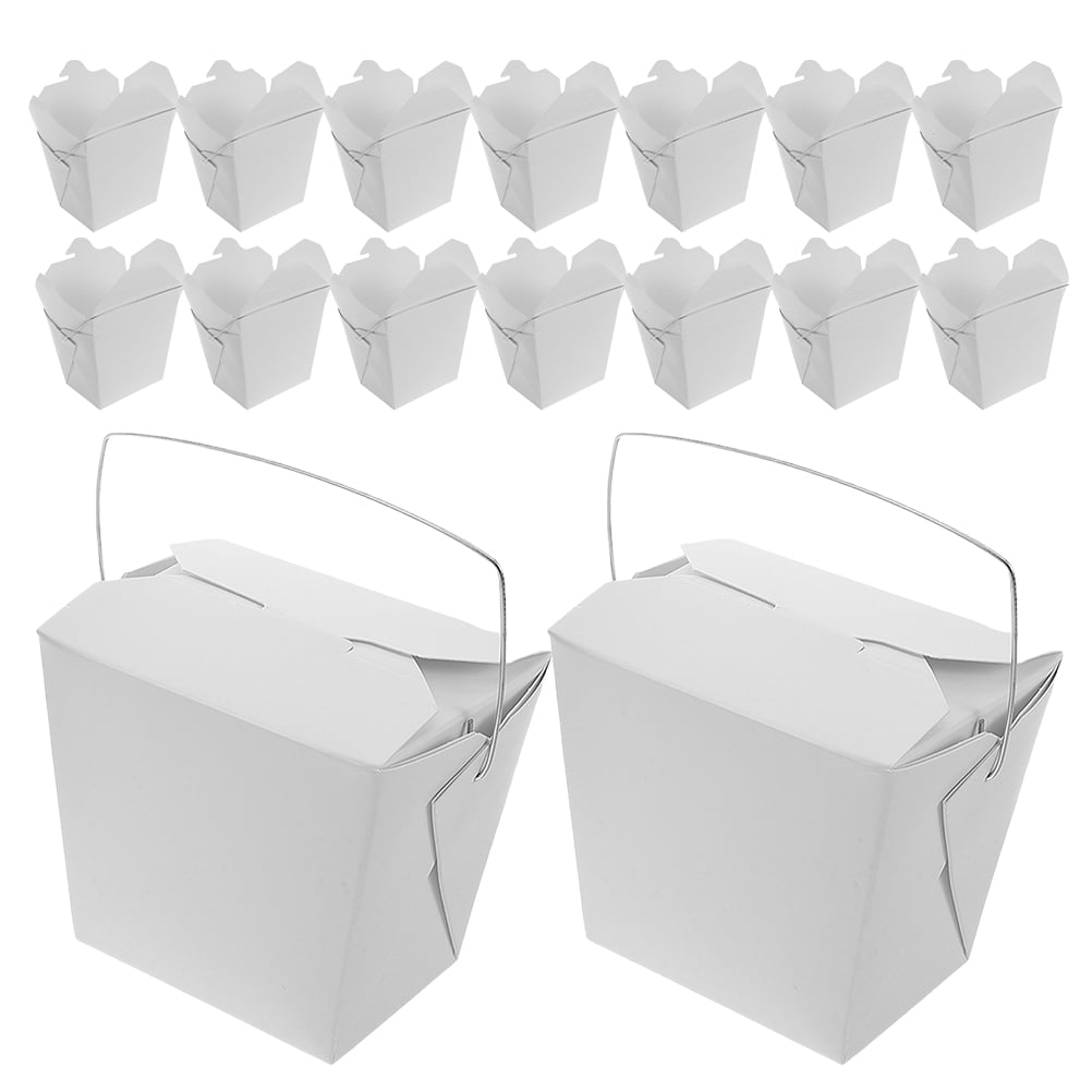 Hemoton 50-Pack Paper Takeout Food Containers for Restaurants, Sandwich ...