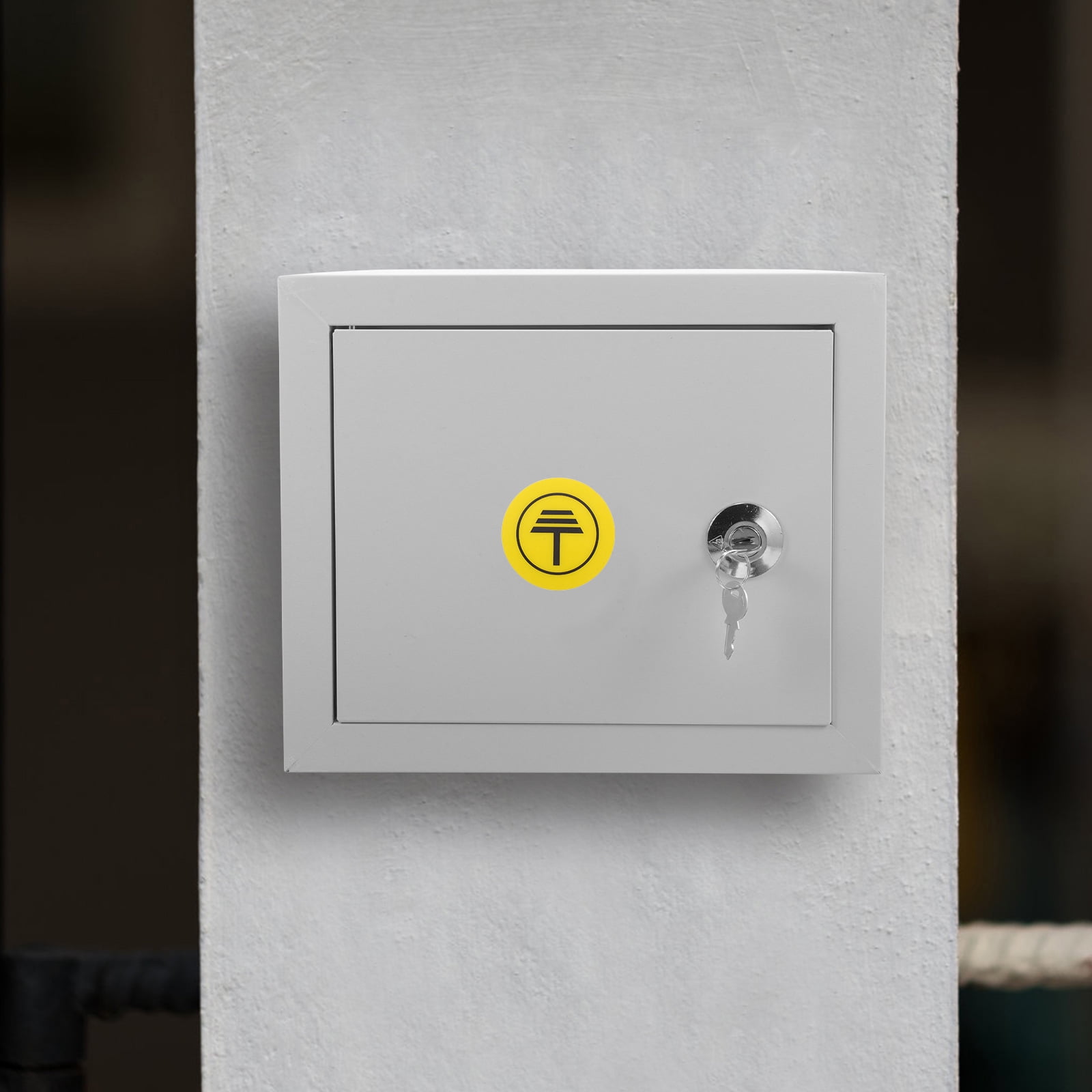 Hemoton 50pcs Reflective Electric Grounding Alert Signs Warning Signs ...