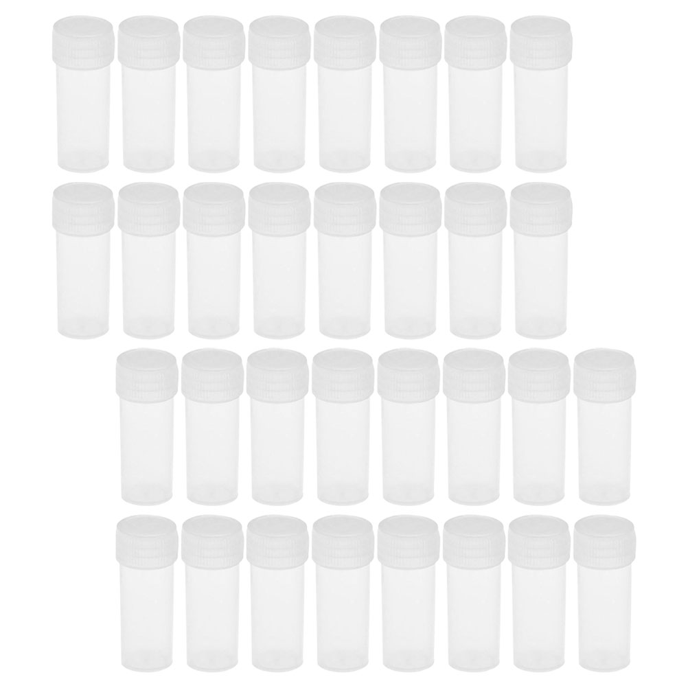 HEMOTON Hemoton 50pcs Small Bottles Powder Containers Refillable ...