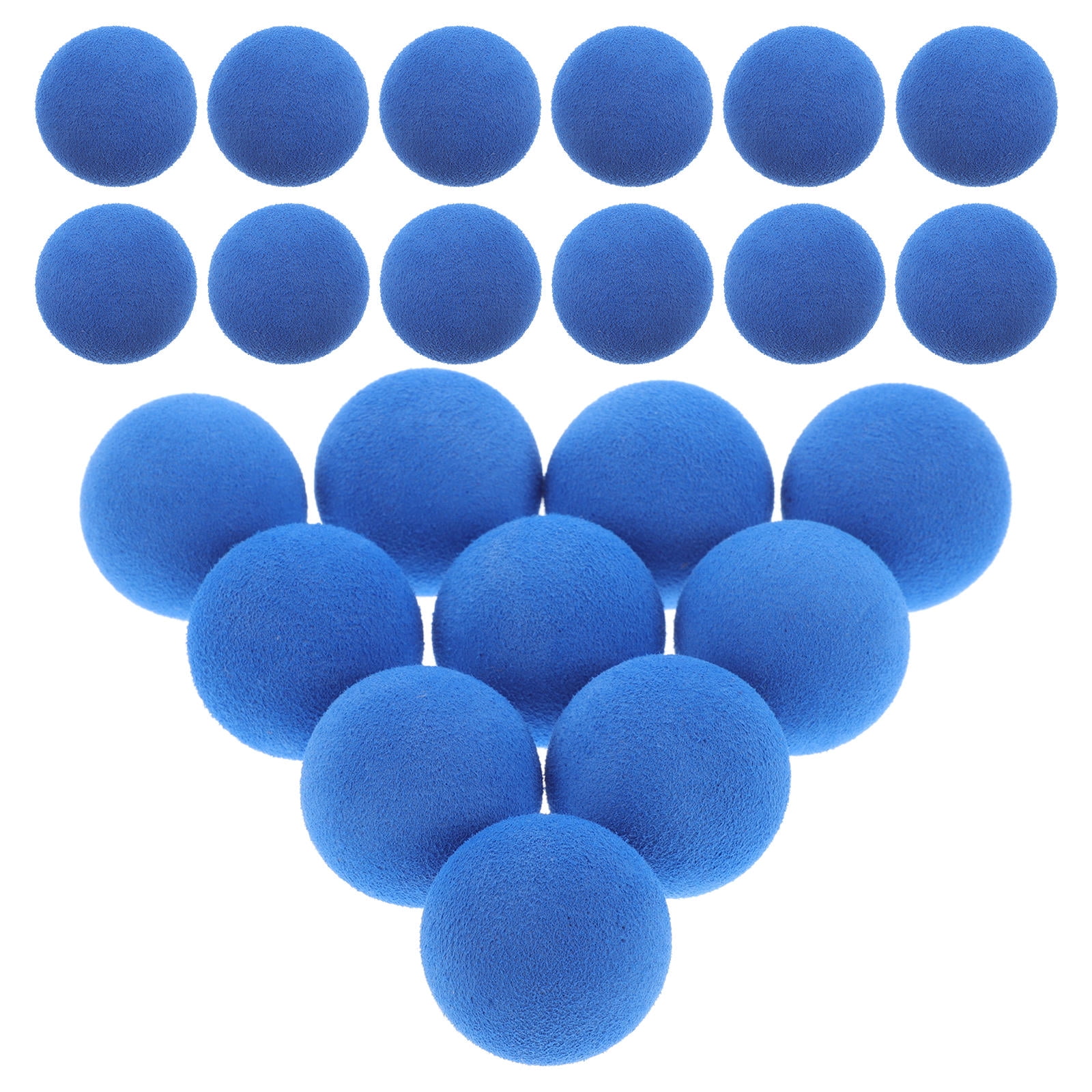 Hemoton 50pcs Soft Eva Balls Eva Foam Baseballs For Kids Entertainment ...