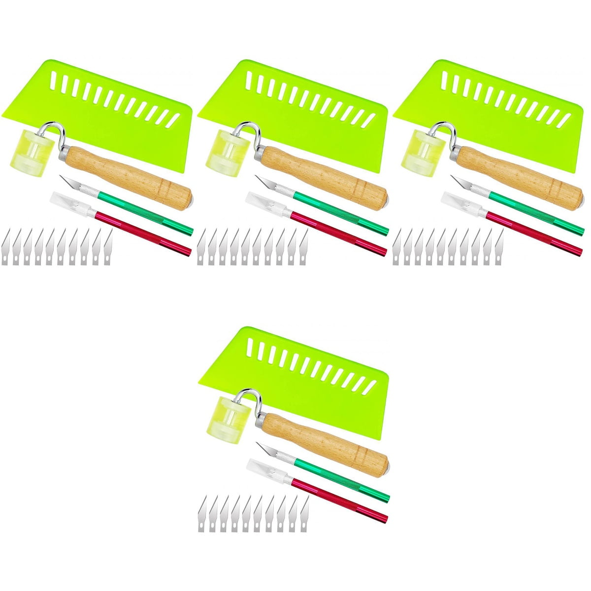 Hemoton 56 pcs Wallpaper Smoothing Tool Kit Professional Wallpaper ...