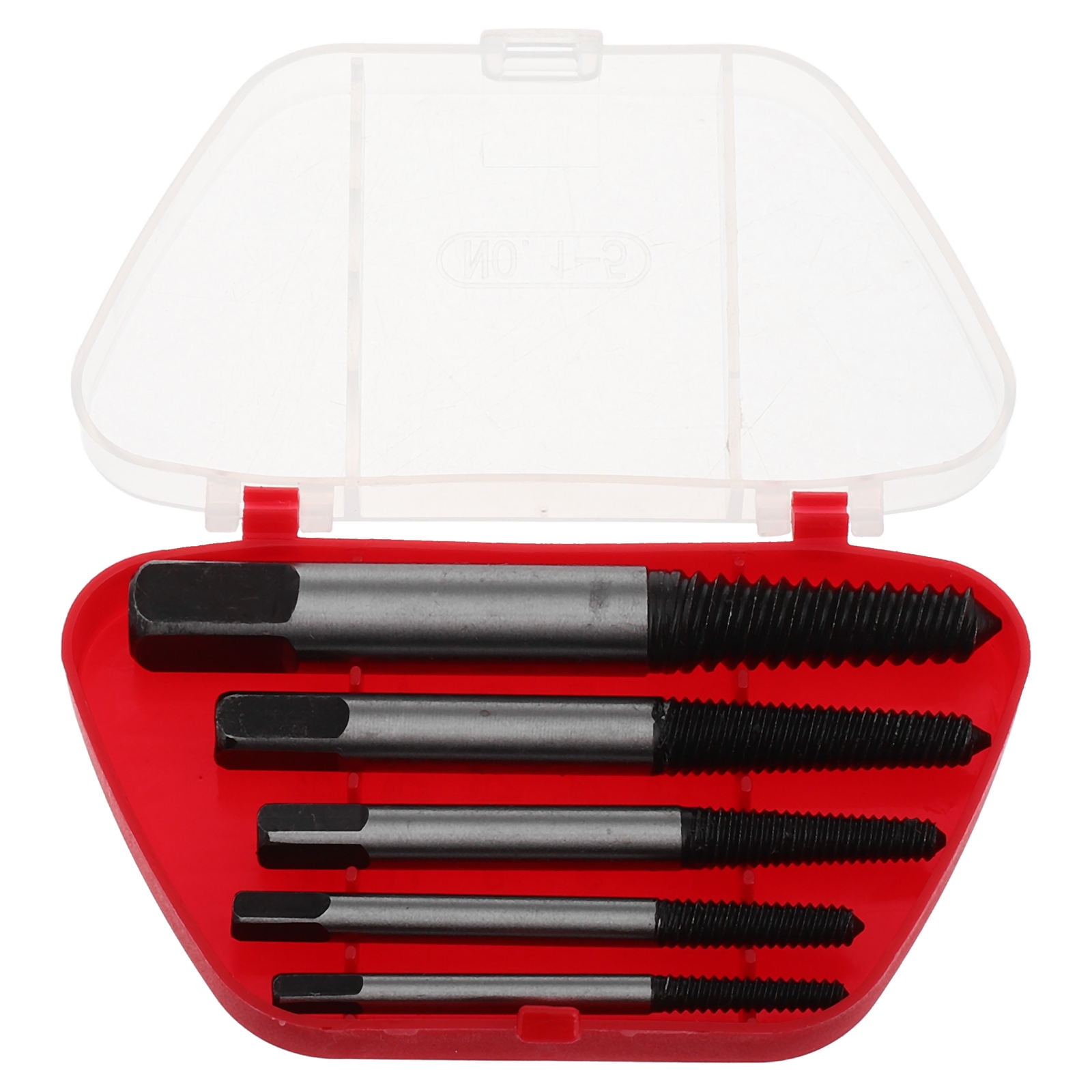 Hemoton 5PCS Broken Bolt Screw Extractor Stripped Screw Extractor Kit ...