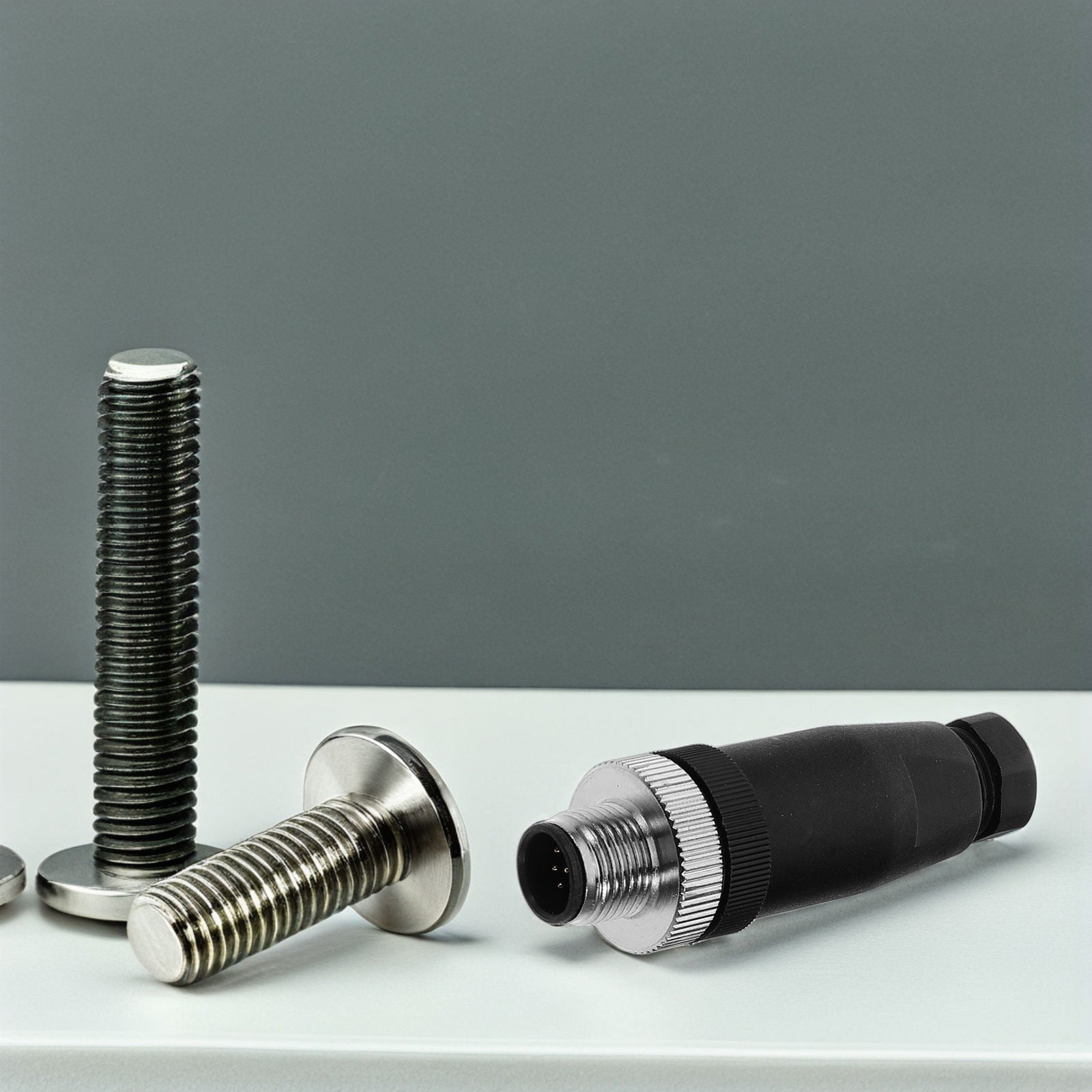 Hemoton 5pcs 8 Pin Male Connector Industrial Plug Connector Machinery ...