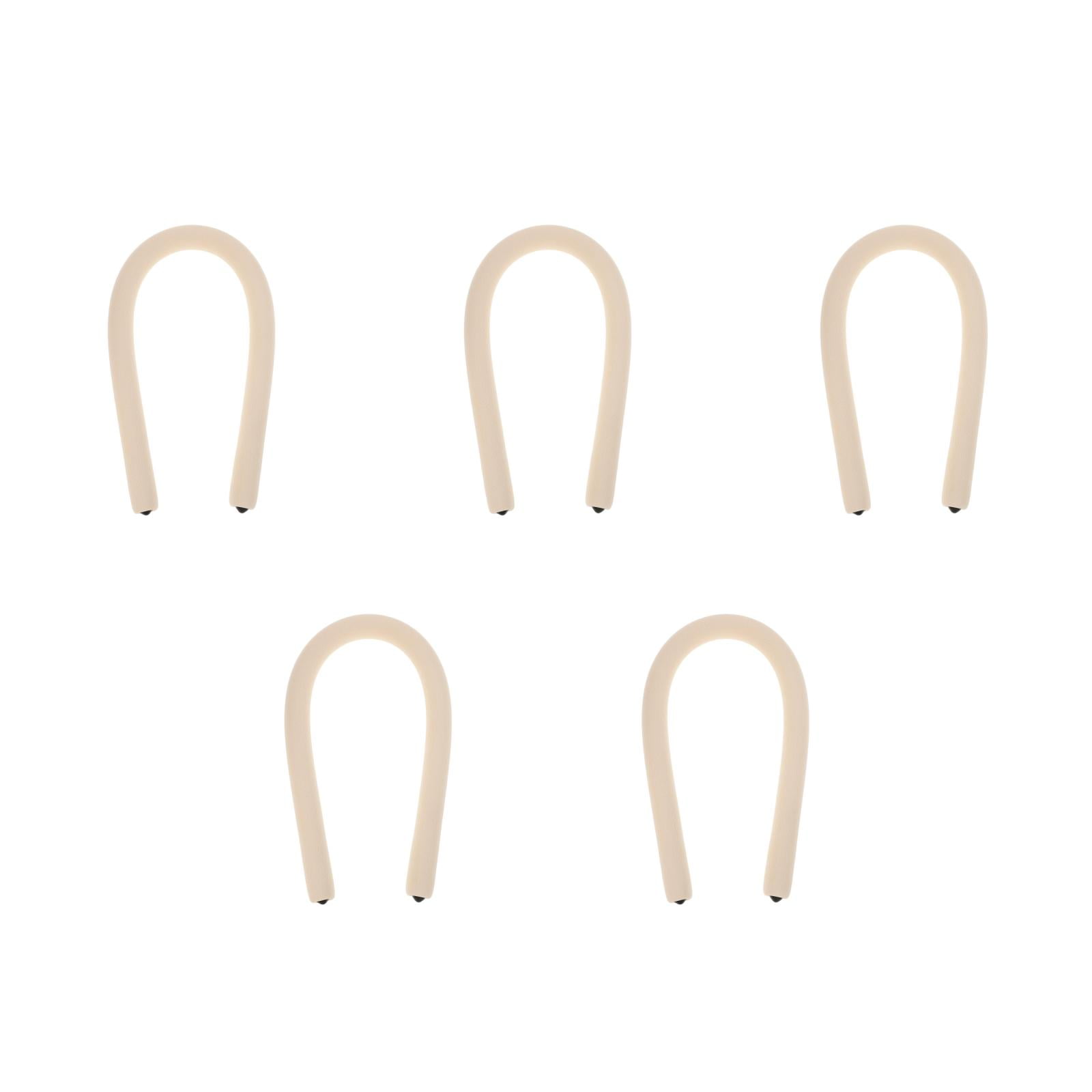UPGRATOR Car Seat Hooks Bendable Beige For Closet Kitchen Plants 5Pack ...
