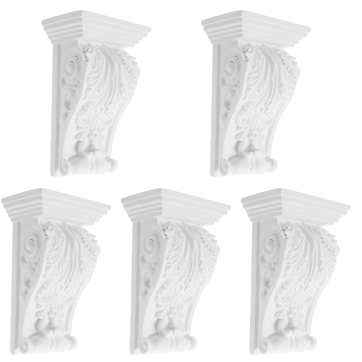 Hemoton 5pcs Carved Applique Corner Onlay Applique Home Decorative ...