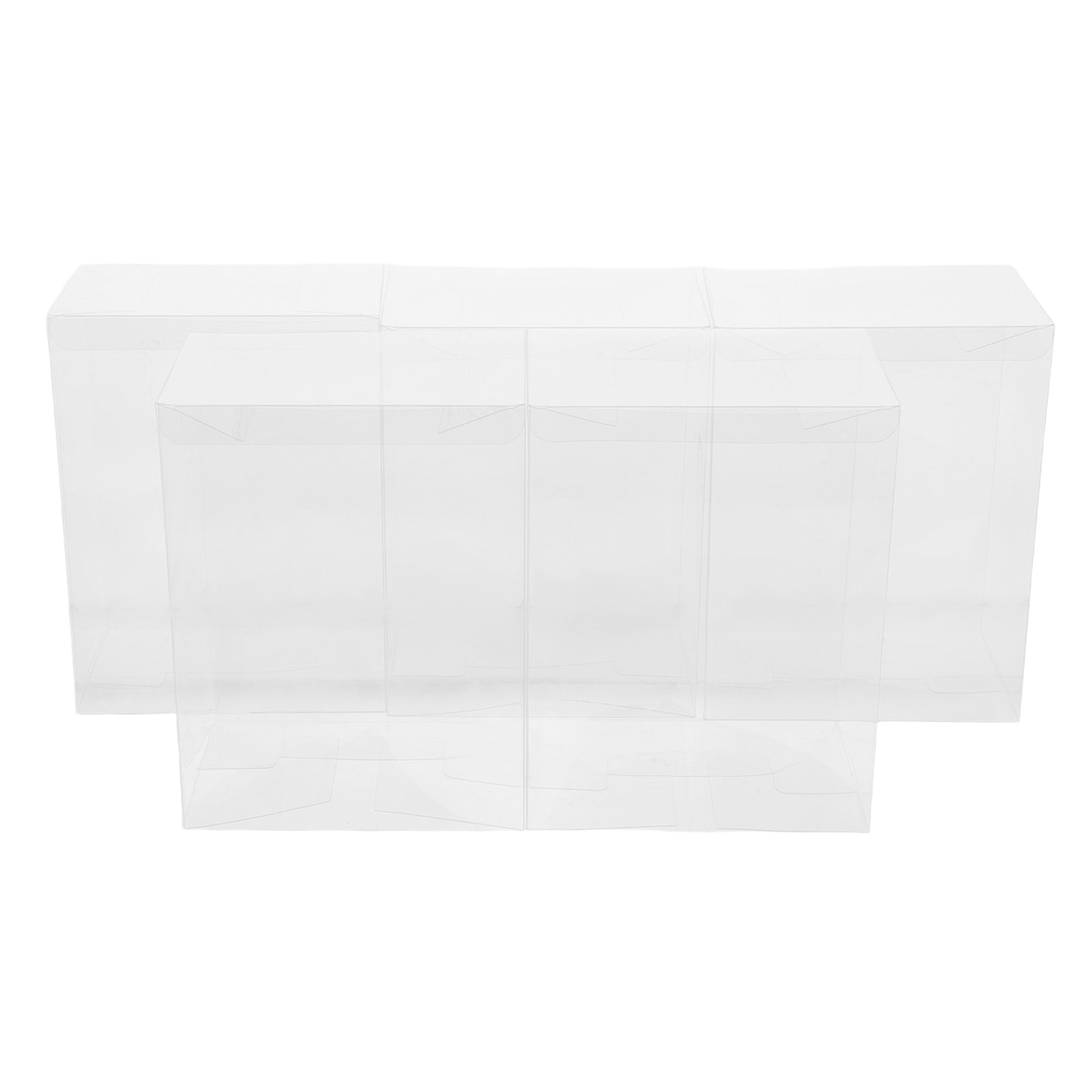 Hemoton 5pcs Clear Stackable Display Case For Action Figures And Dolls ...