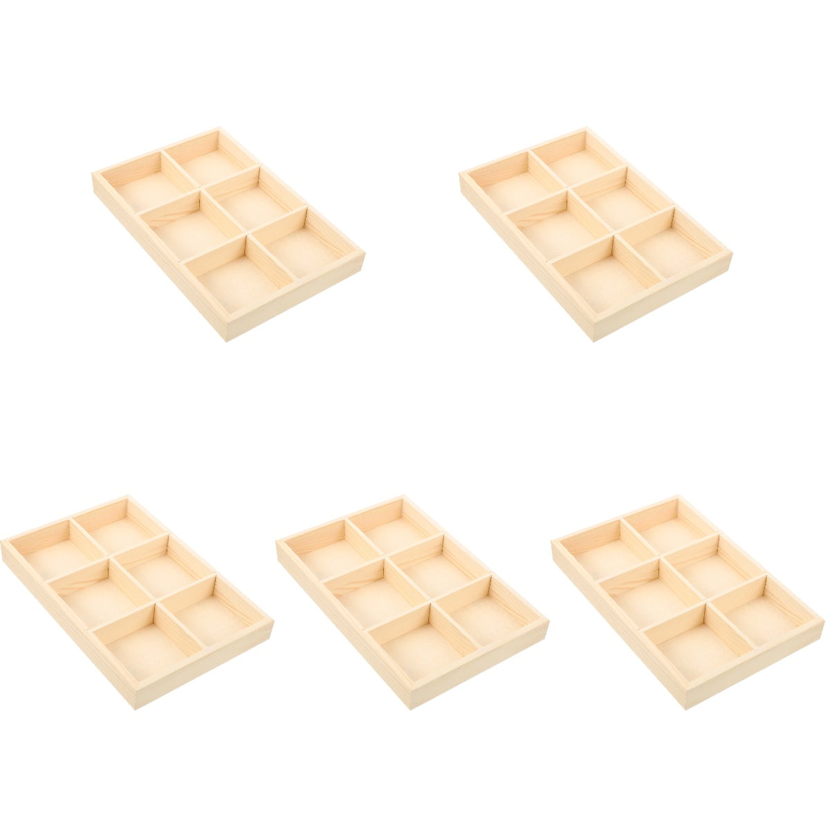 Hemoton 5pcs Crayon Storage Tray Crayon Holder Crayon Organizer Holder ...