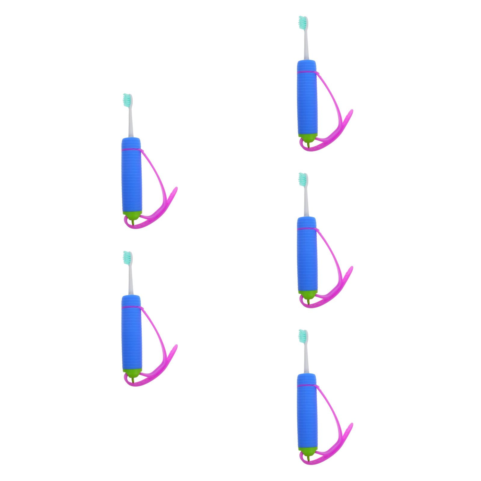 Hemoton 5pcs Elderly Toothbrush Product Assisted Brushing Tool For ...