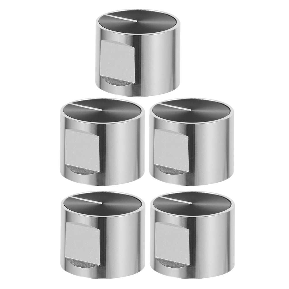 Hemoton 5pcs Gas Stove Knobs Metal Replacement Knobs For Embedded Gas ...
