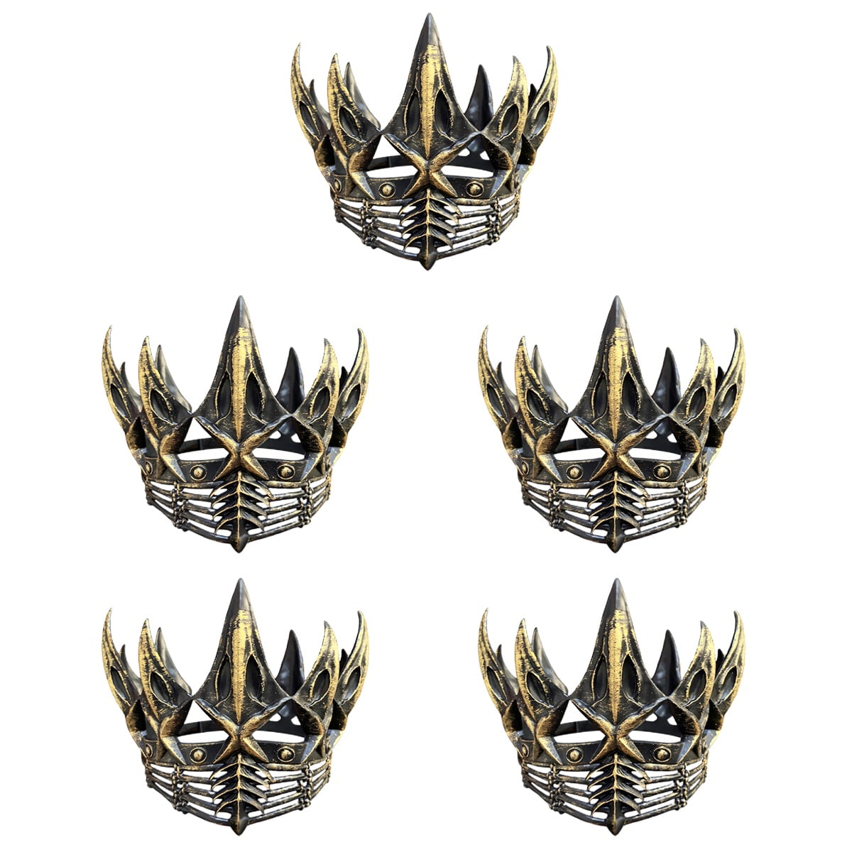 Hemoton 5pcs Goth Crown Cosplay Crown Decorative Crown Party Crown ...