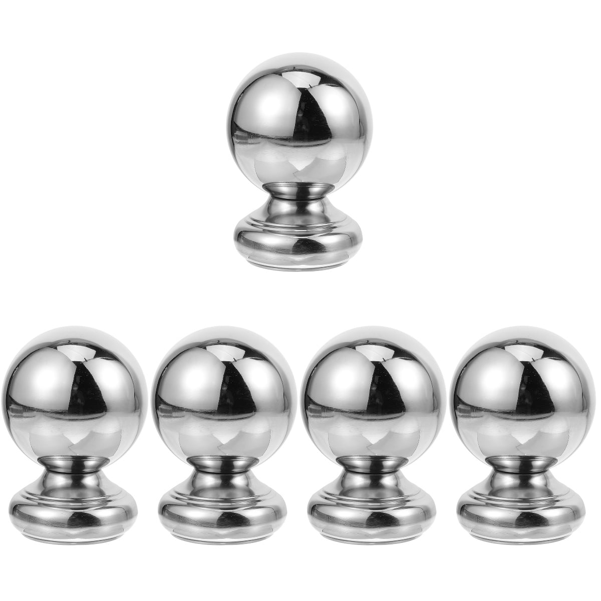 RENACLIPY 5-Pack Stainless Steel Handrail Finials, Railing Accessories ...