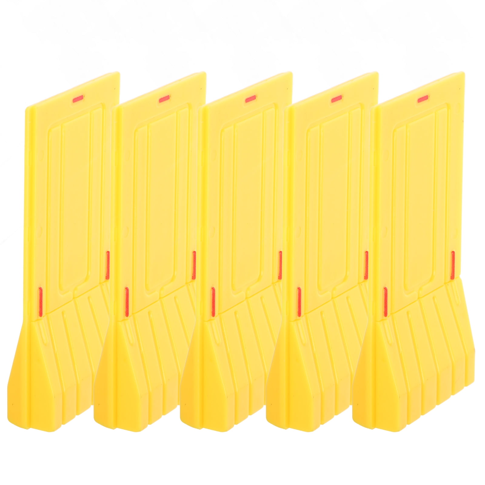 Hemoton 5pcs Kids Construction Set Mini Plastic Traffic Cones Playset ...