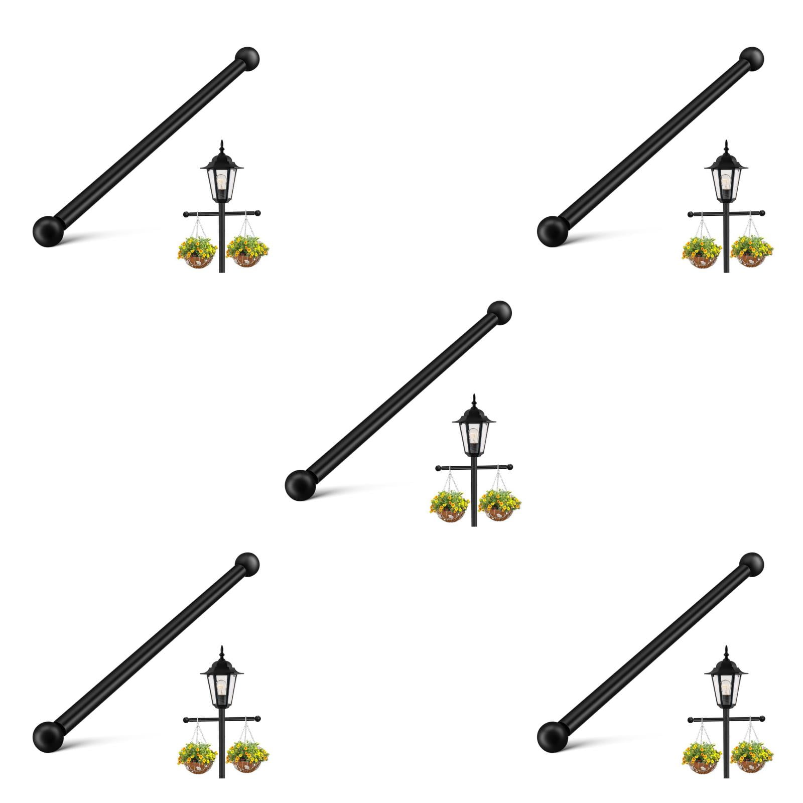 Hemoton 5pcs Lamp Post Arm Ladder Rest Light Pole Handle Replacement ...