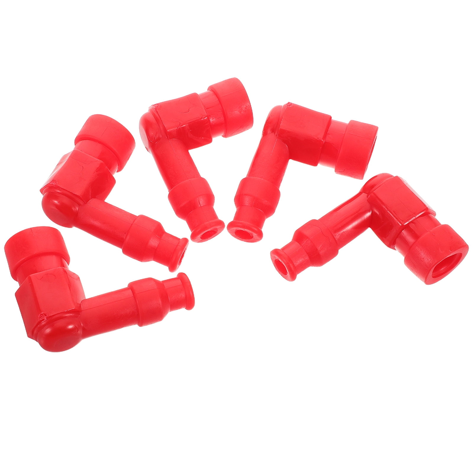 Hemoton 5pcs Motorcycle Spark Plug Caps Replacement Spark Plug Boots ...