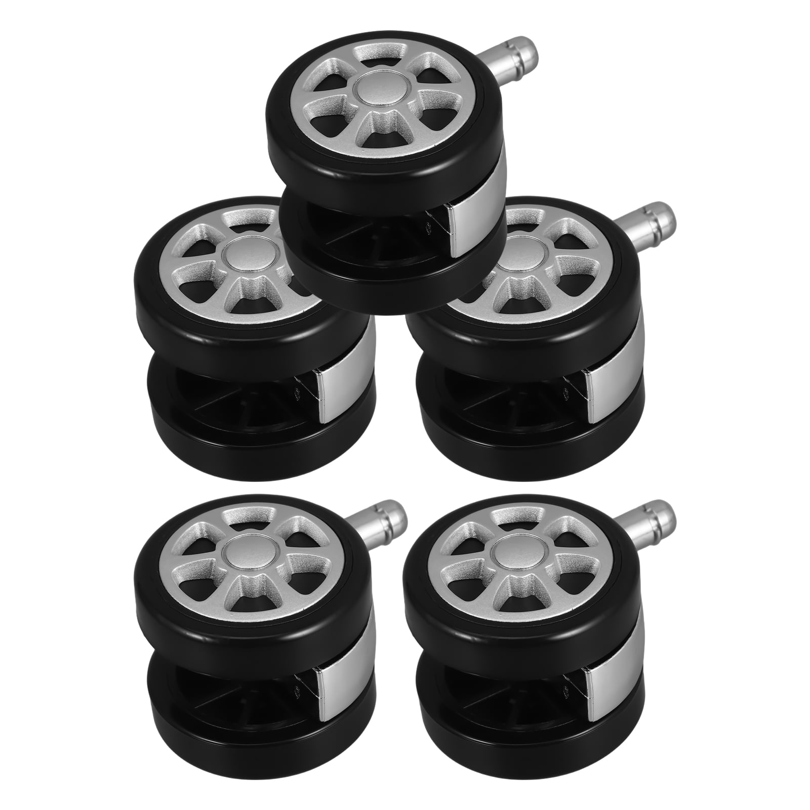 Hemoton 5pcs Office Chair Replacement Wheels Heavy Duty Stem Wheels for ...