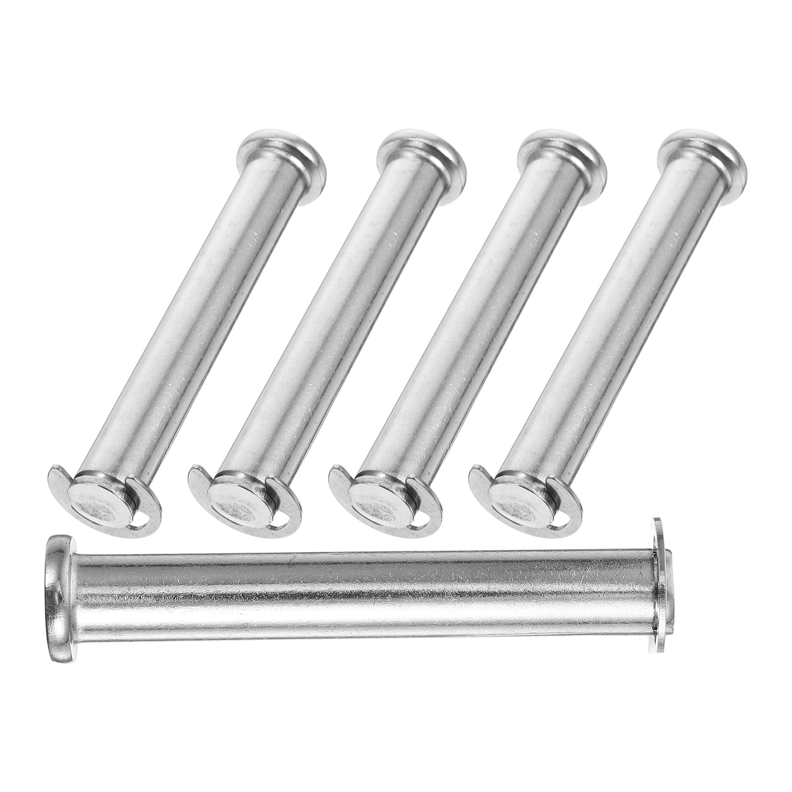 Hemoton 5pcs Pallet Rack Safety Bolt Beam Pin Flat Head Grooved Hinge ...