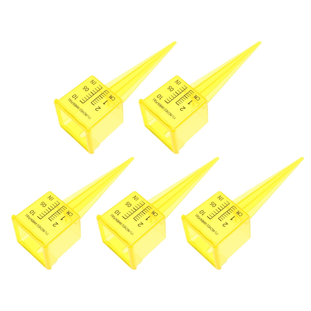 Hemoton 5pcs Rain Gauge Sprinkler Water Level Meter High Precision ...