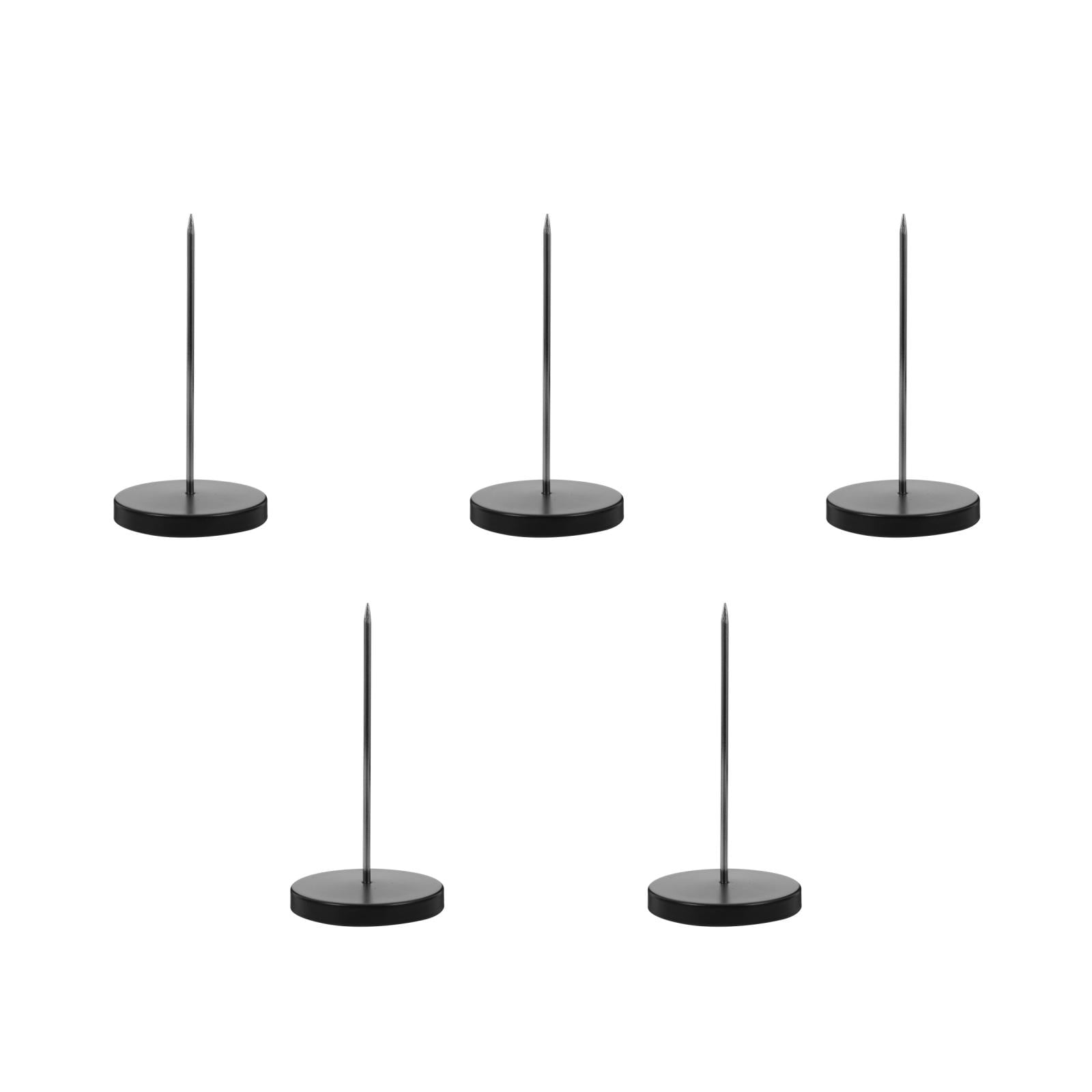 Hemoton 5pcs Receipt Holder Receipt Spike For Resturaunt Stainless ...