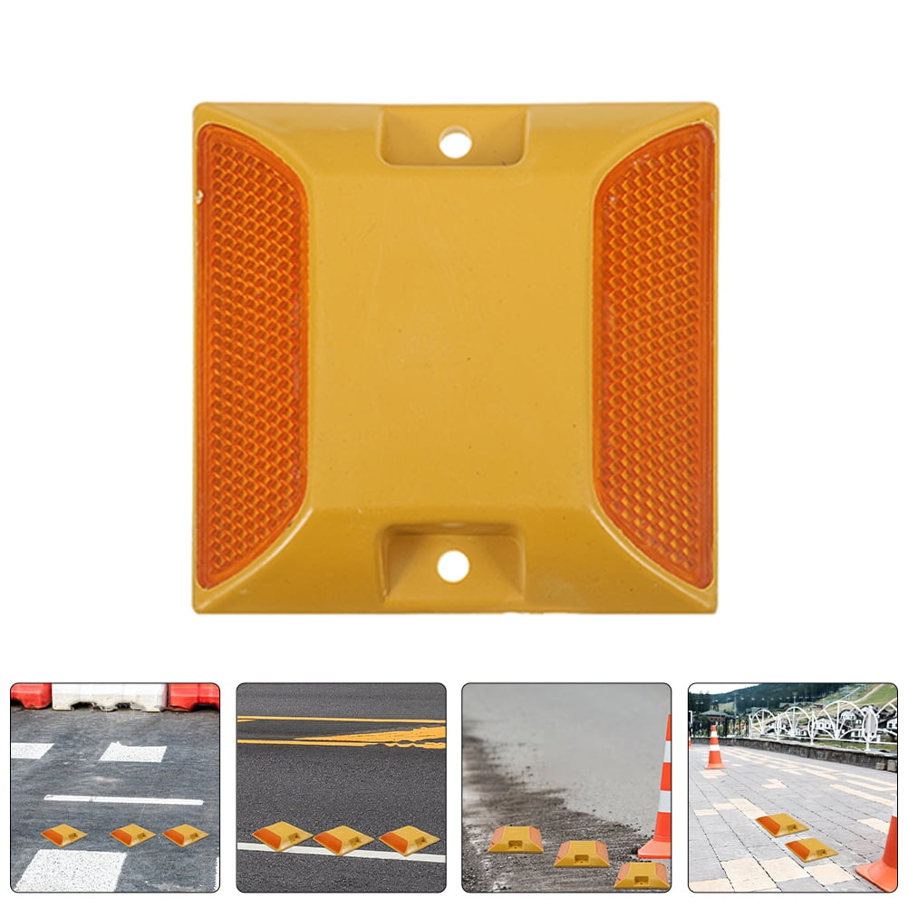 Hemoton 5pcs Reflective Road Studs for Enhanced Driveway Safety Road ...