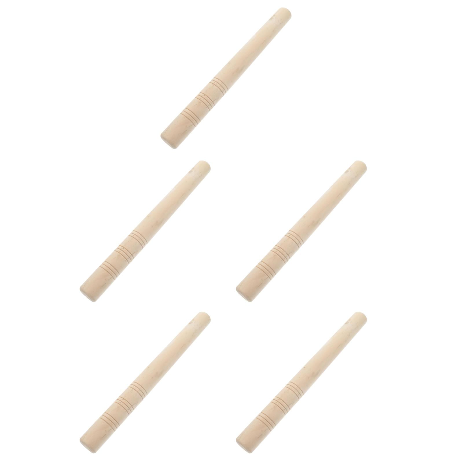 Hemoton 5pcs Sickle Wooden Handle Replacement Hammer Handle Garden Wood ...