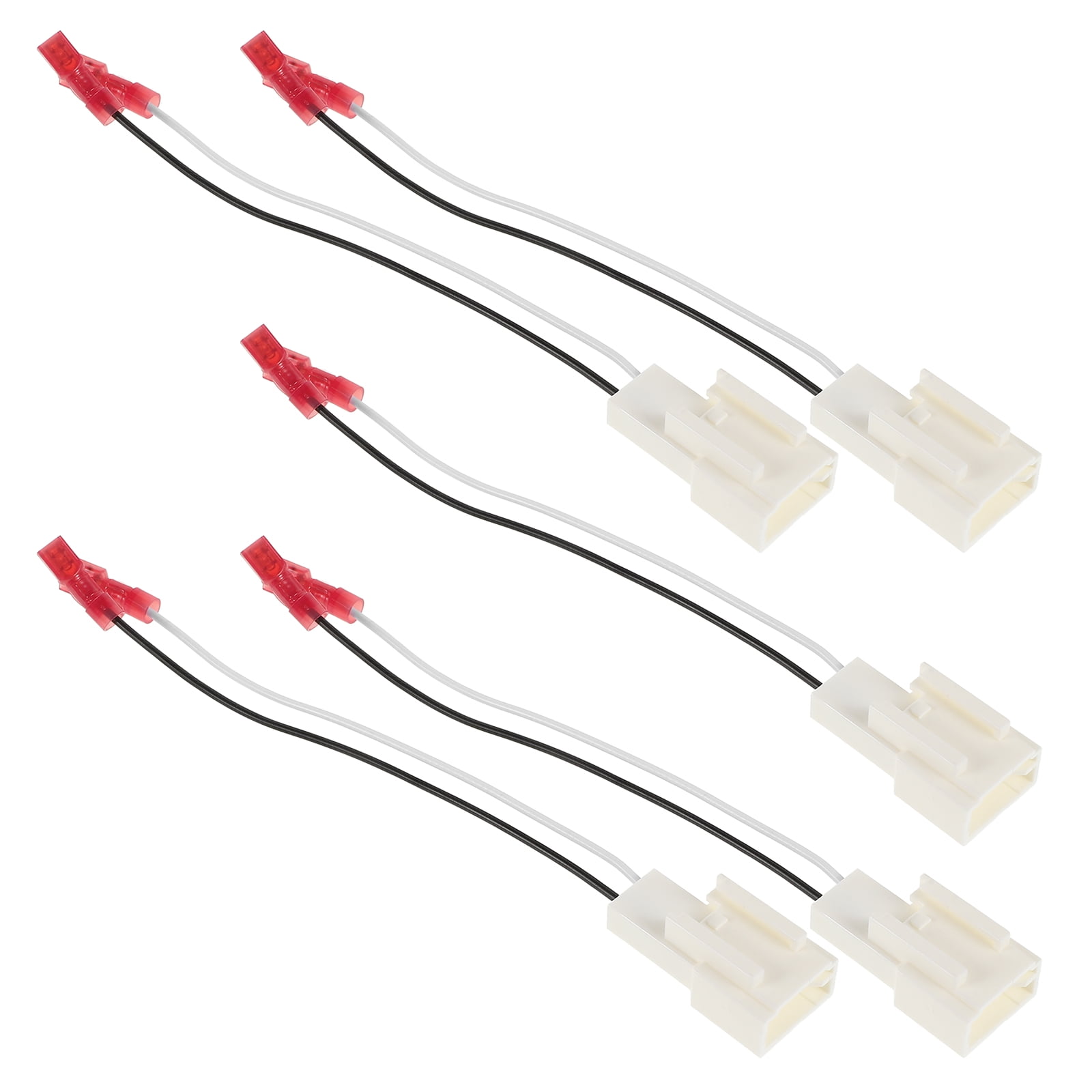 Hemoton 5pcs Speaker Cable Converter Speaker Wire Adapter Plug Car ...