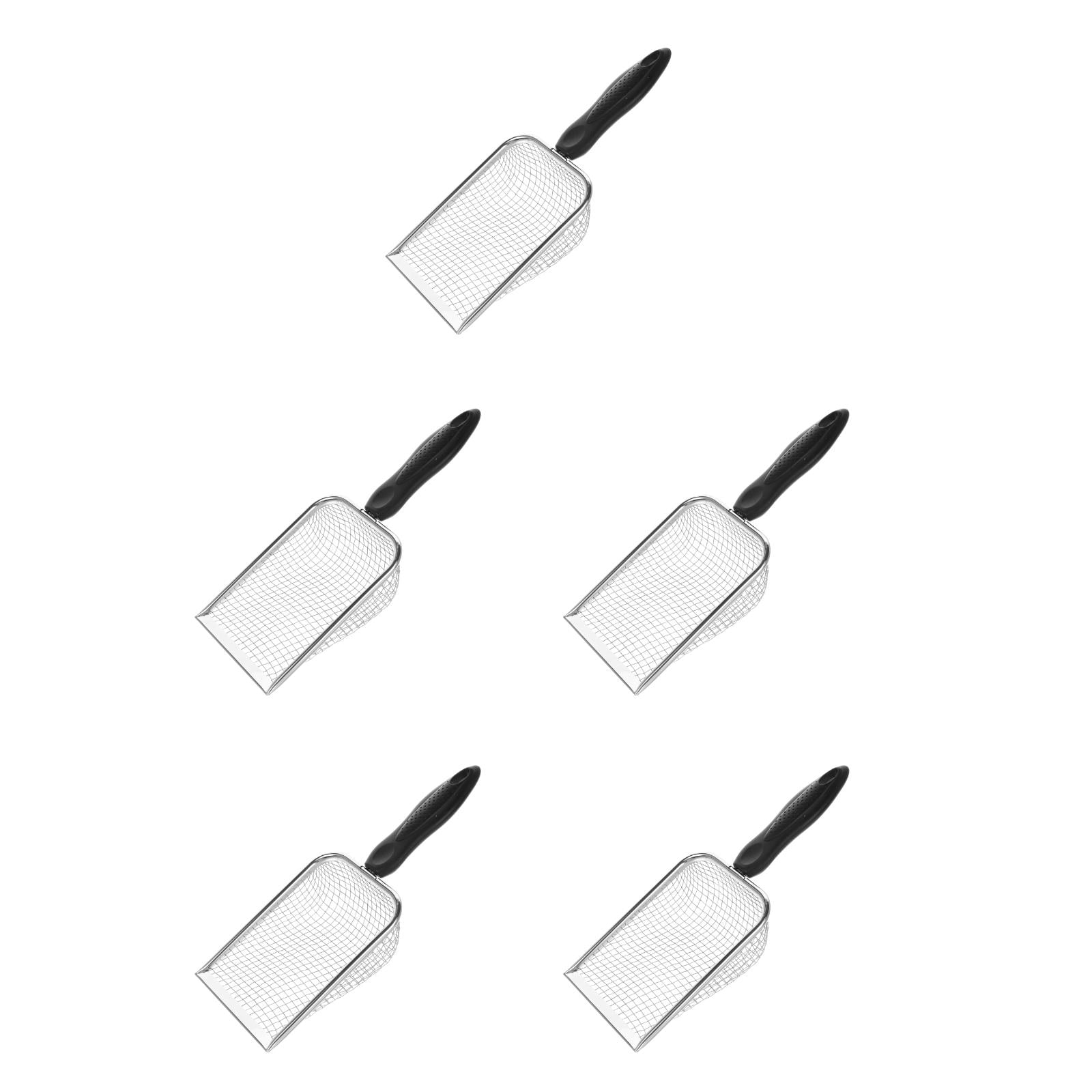 Hemoton 5pcs Stainless Steel Beach Sand Scooper Shark Tooth Sifter ...