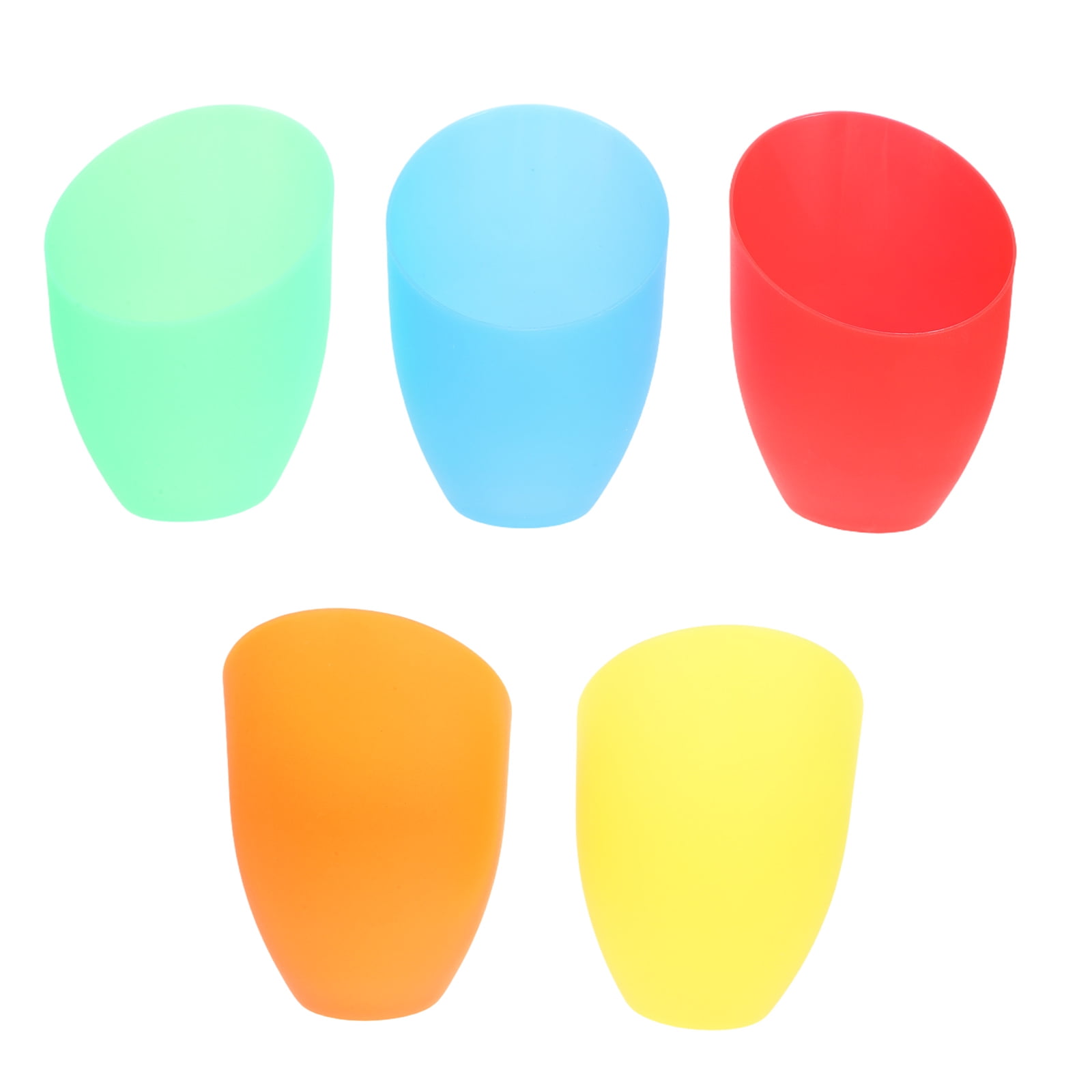 DEEPCRAFF Orange Plastic Lampshade Decorative Lighting 5Pcs 5.3X3.7X3 ...