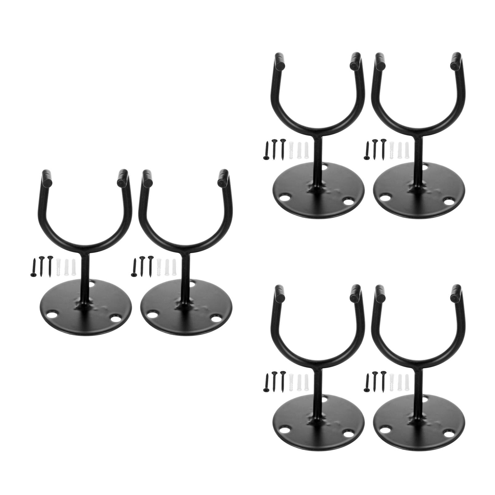 Hemoton 6 PCS Bat Display Wall Mount Baseball Bat Holder Bat Storage ...