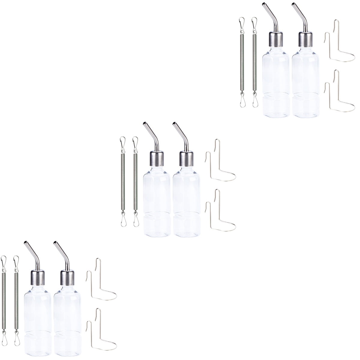 Hemoton 6 PCS Water Bottle: Hanging Water Bottles Dispensers Rabbit ...