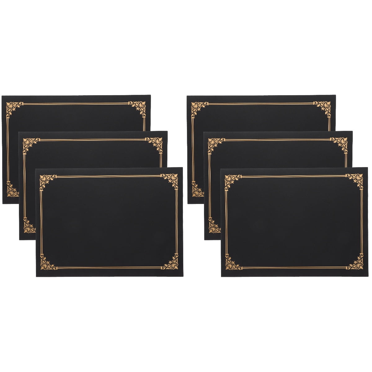 Hemoton 6 Pcs Certificate Cover Decorative Certificate Holder ...