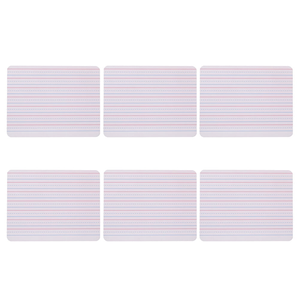 Hemoton 6 Pcs Dry-Erase Double Sided Lap Boards Universial Mini Boards ...