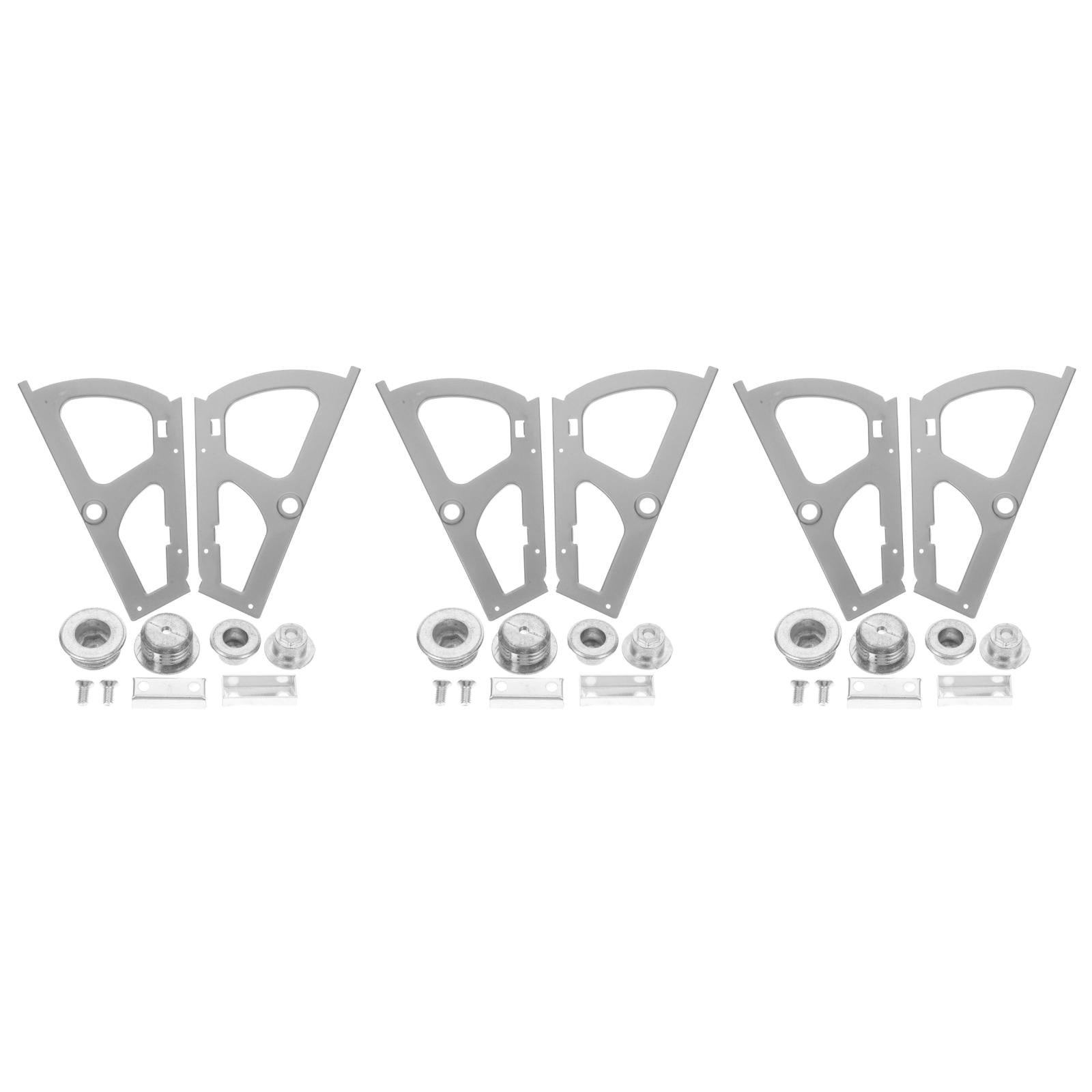 UPGRATOR Masteelf 6 Pcs Shoes Cabinet Hinges for Drawer Stainless Steel ...