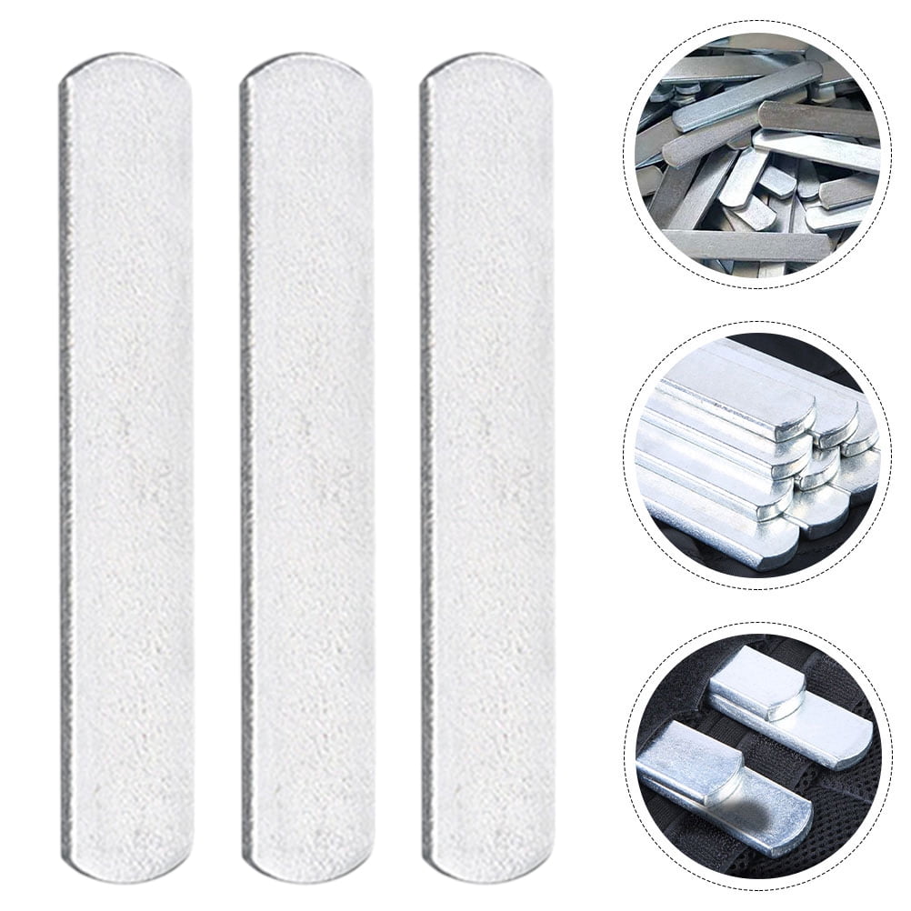 Hemoton 6 Pcs Weighted Vests Steel Plates Strength Training Weight Diy ...