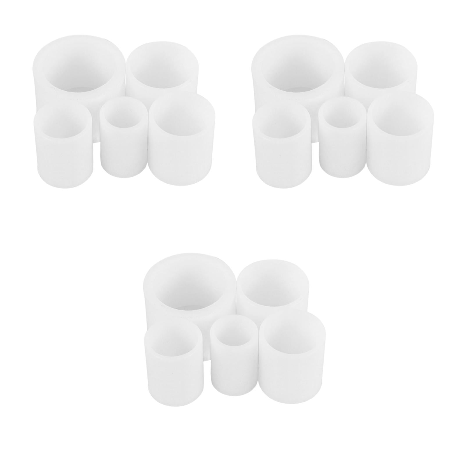 Hemoton 6 Sets Wheel Bore Conversion Kit Reducing Bushing Adapters for ...