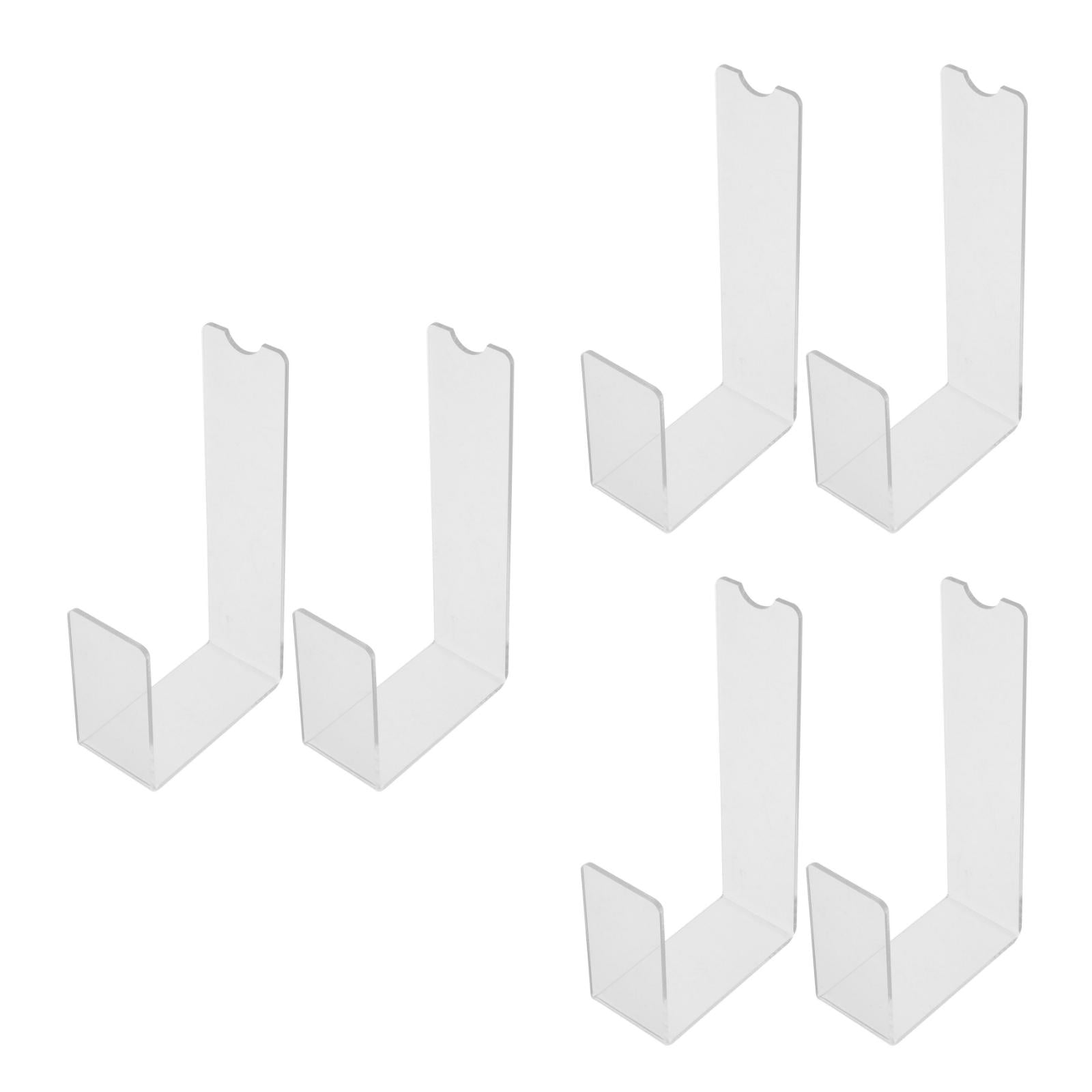 Hemoton 6 pcs High Heel Rack Holder Clear Sandals Display Stand Shoe ...