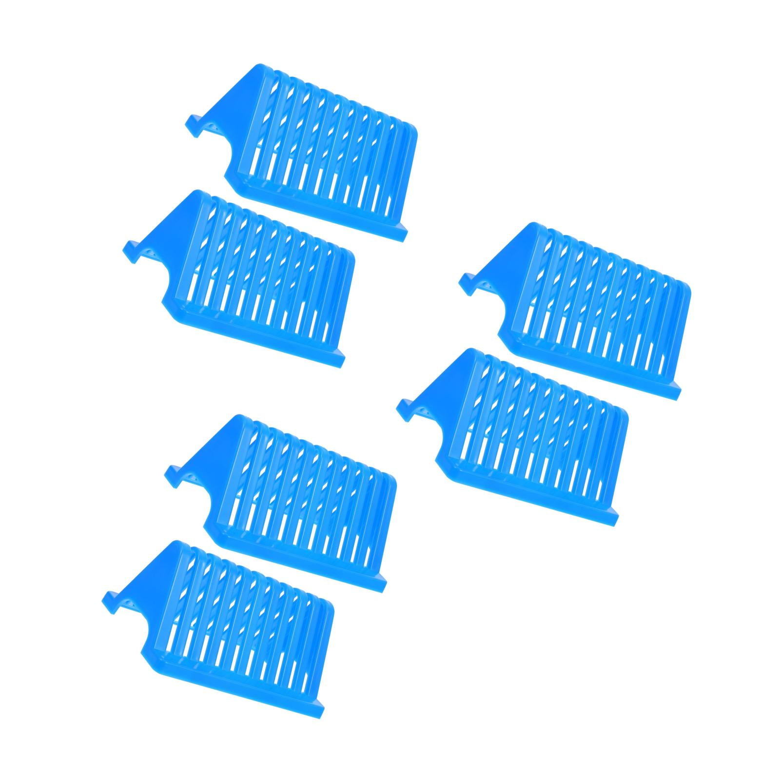 Hemoton 6 pcs Laboratory Microscope Slides Drying Rack Plastic Holder ...