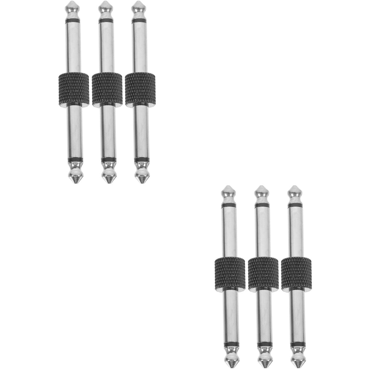 Hemoton 6 pcs Pedal Board Connector Straight Guitar Patch Connector 6 ...