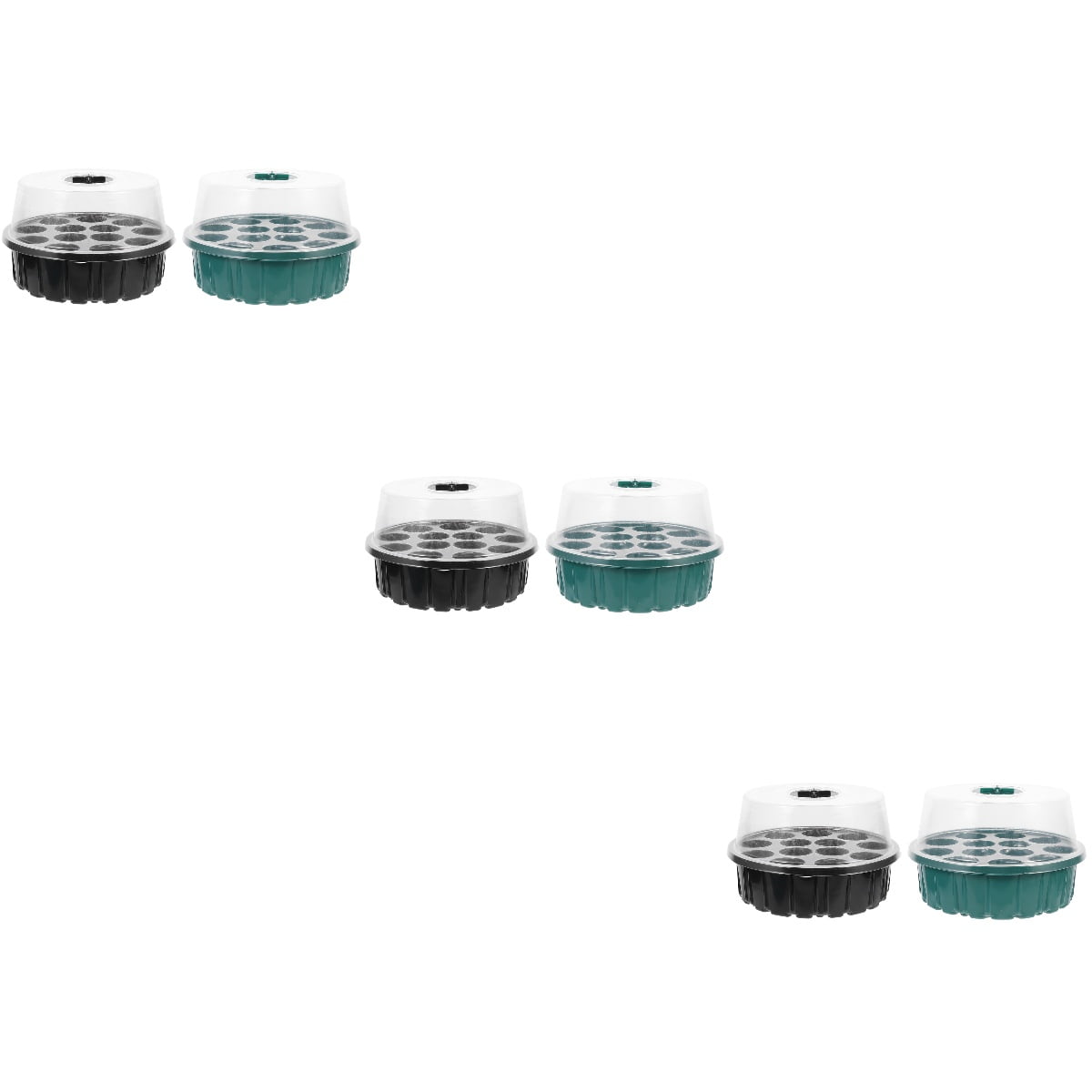 Hemoton 6 pcs Plant Growing Trays Planting Germination Plates Plant ...